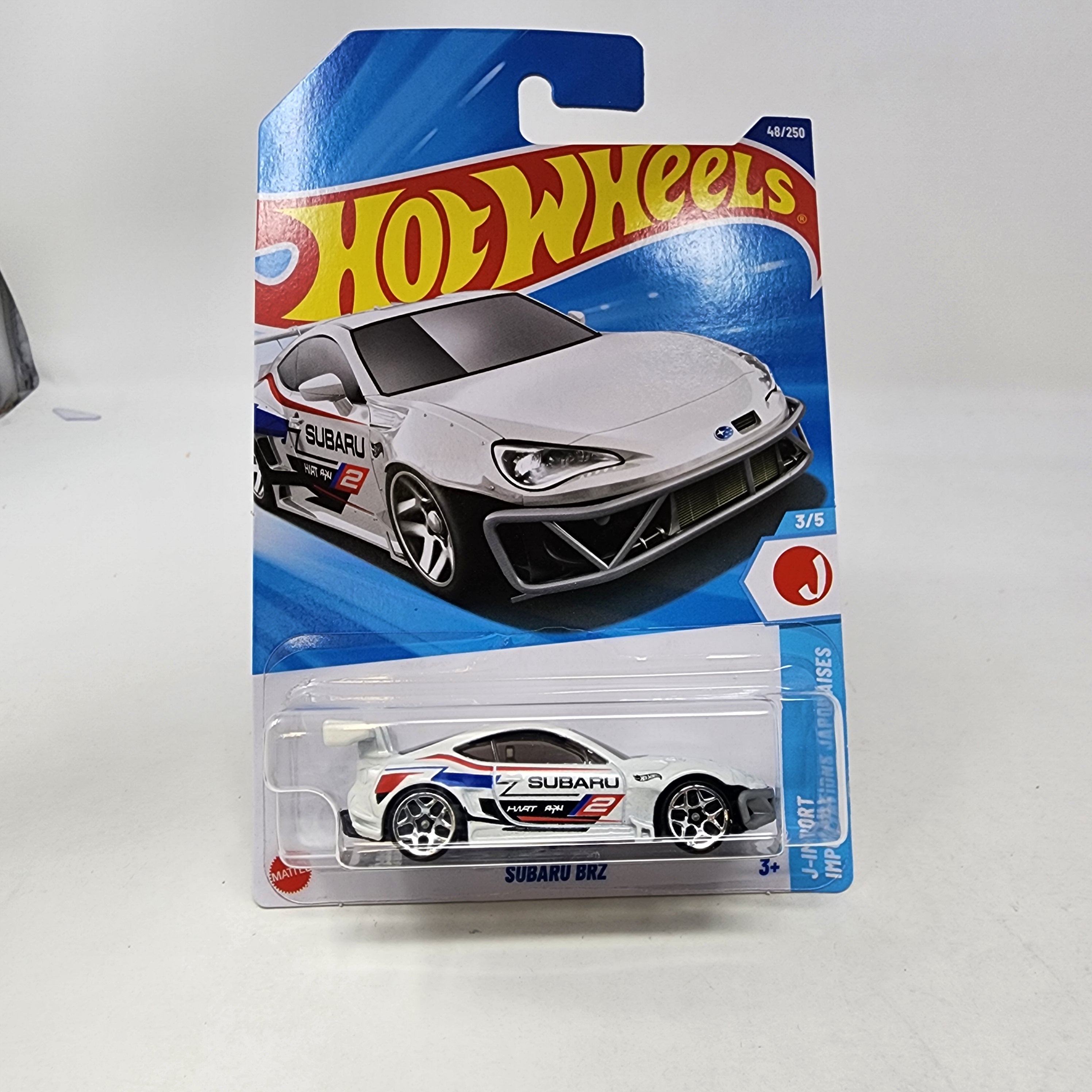 Subaru BRZ #48 * WHITE * 2025 Hot Wheels NEW! Case L – Wheelcollectors LLC