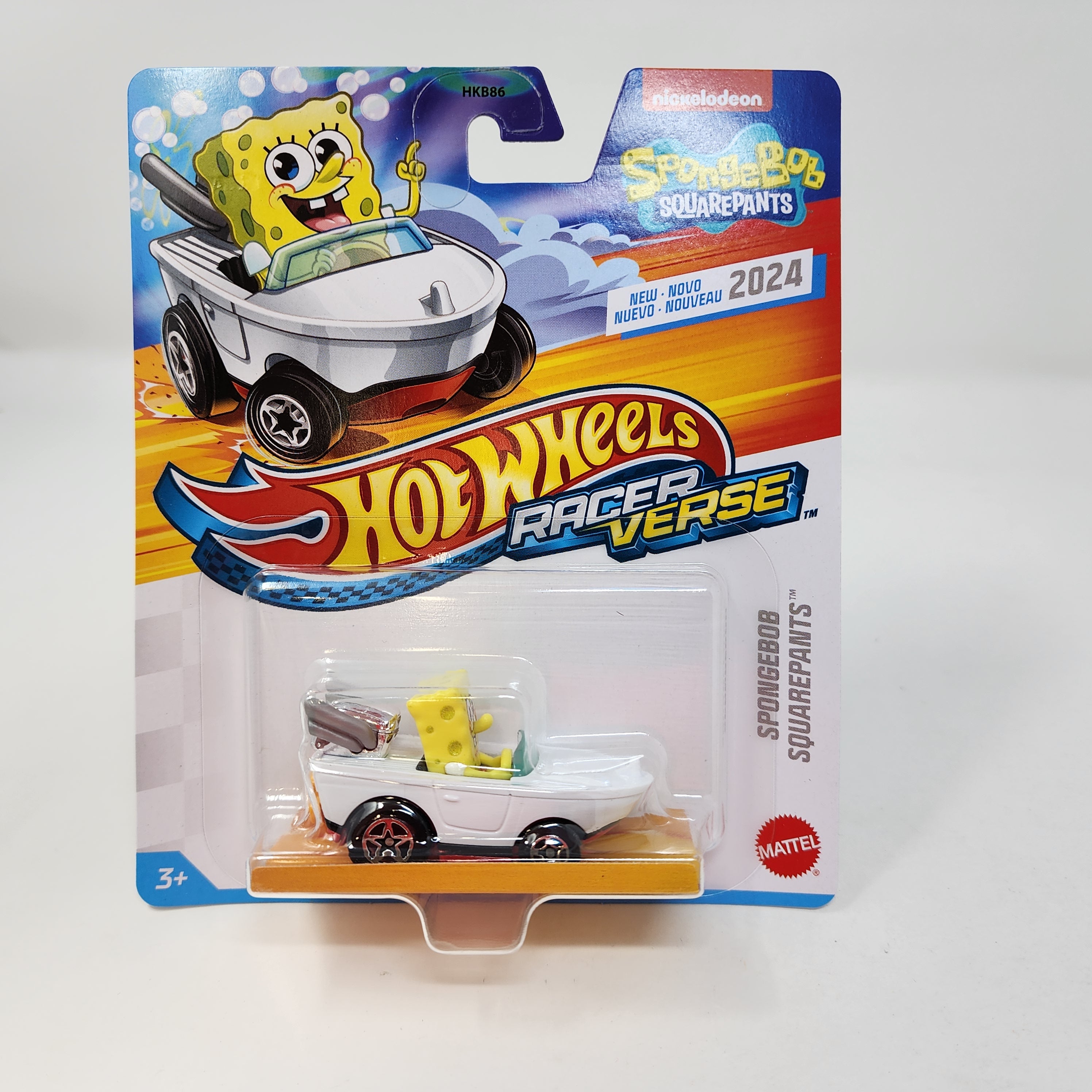 Spongebob Squarepants First Edition * 2024 Hot Wheels Racer Verse Case ...
