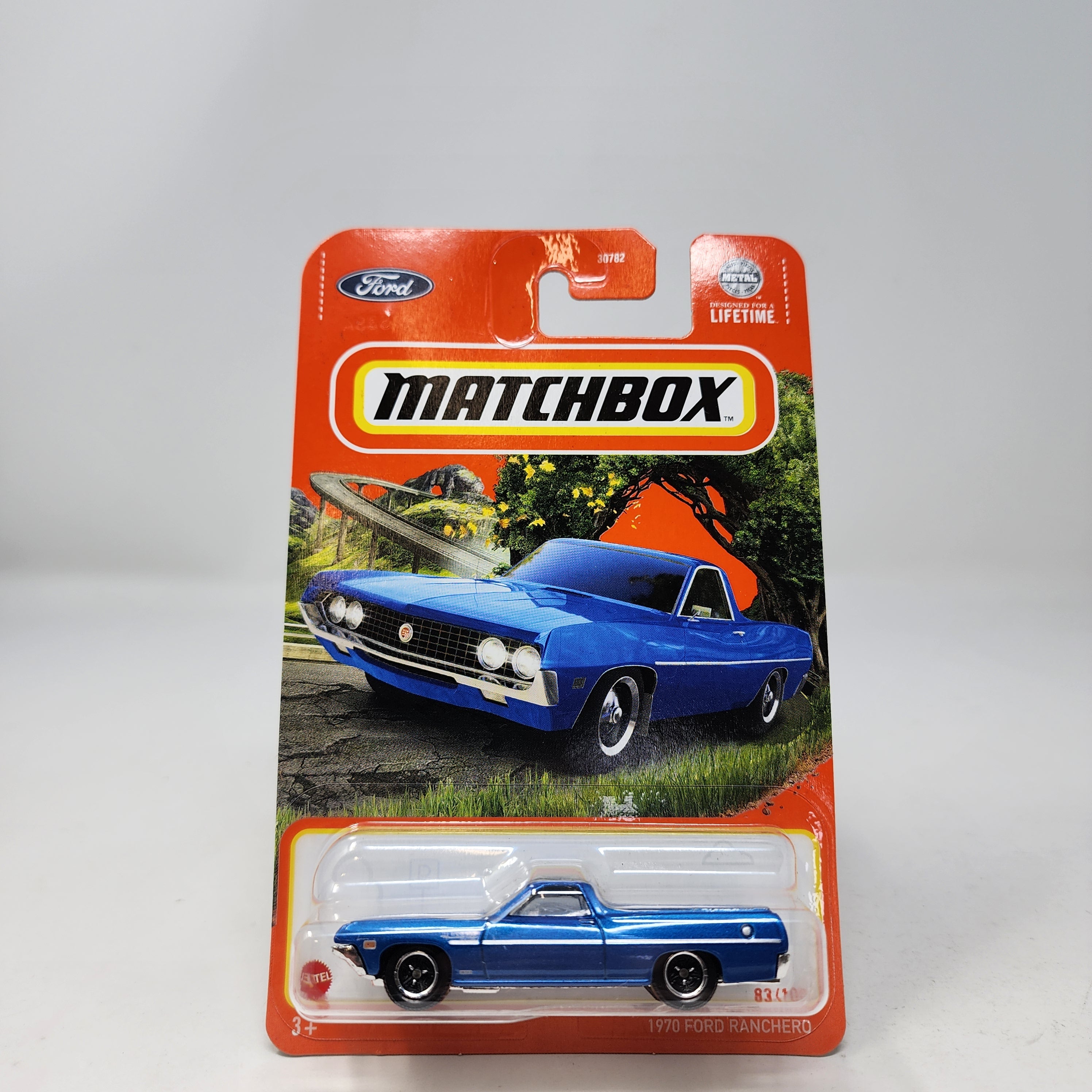 1970 ford Ranchero #83 * Blue * Matchbox Basic – Wheelcollectors LLC