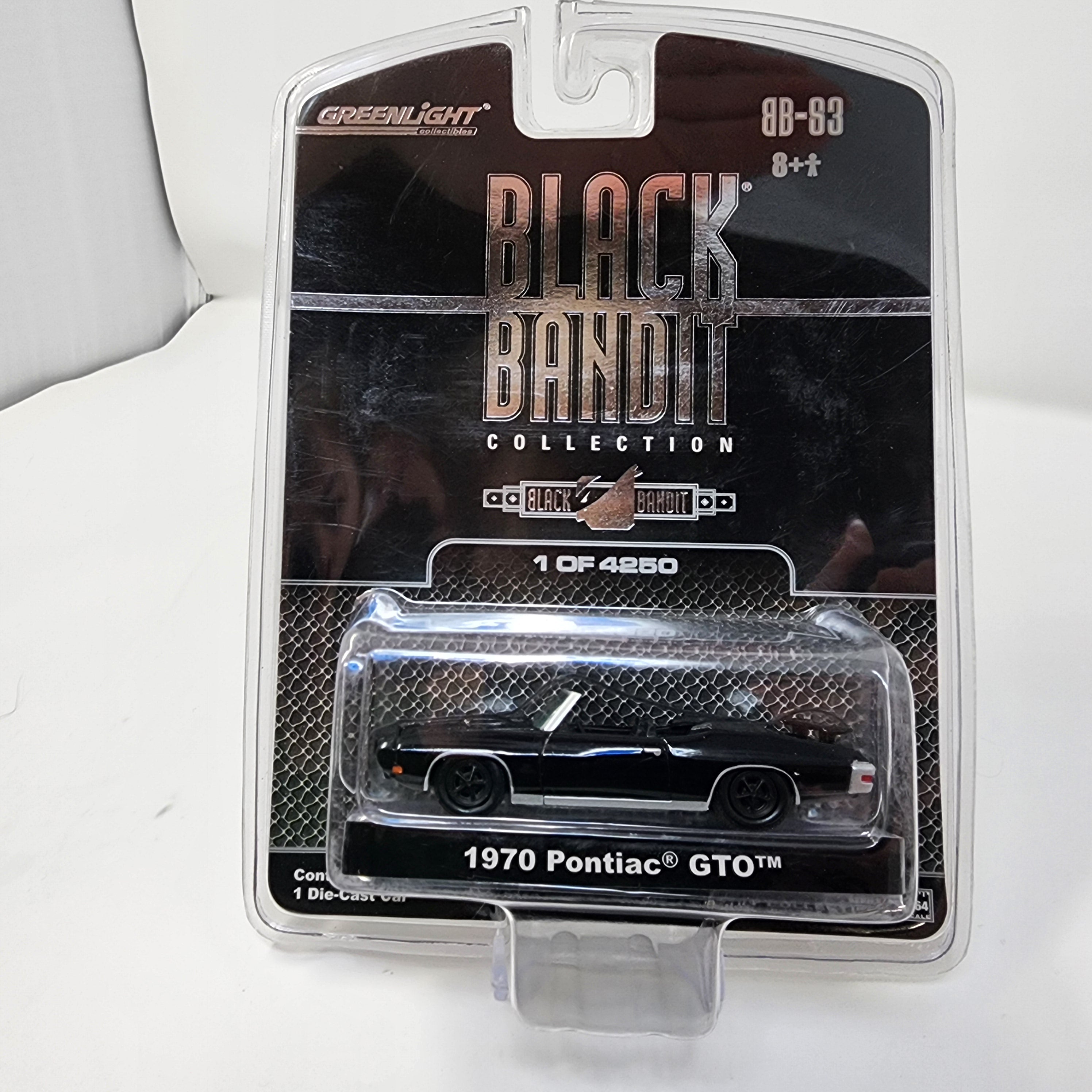 1970 Pontiac GTO * Greenlight Black Bandit – Wheelcollectors LLC