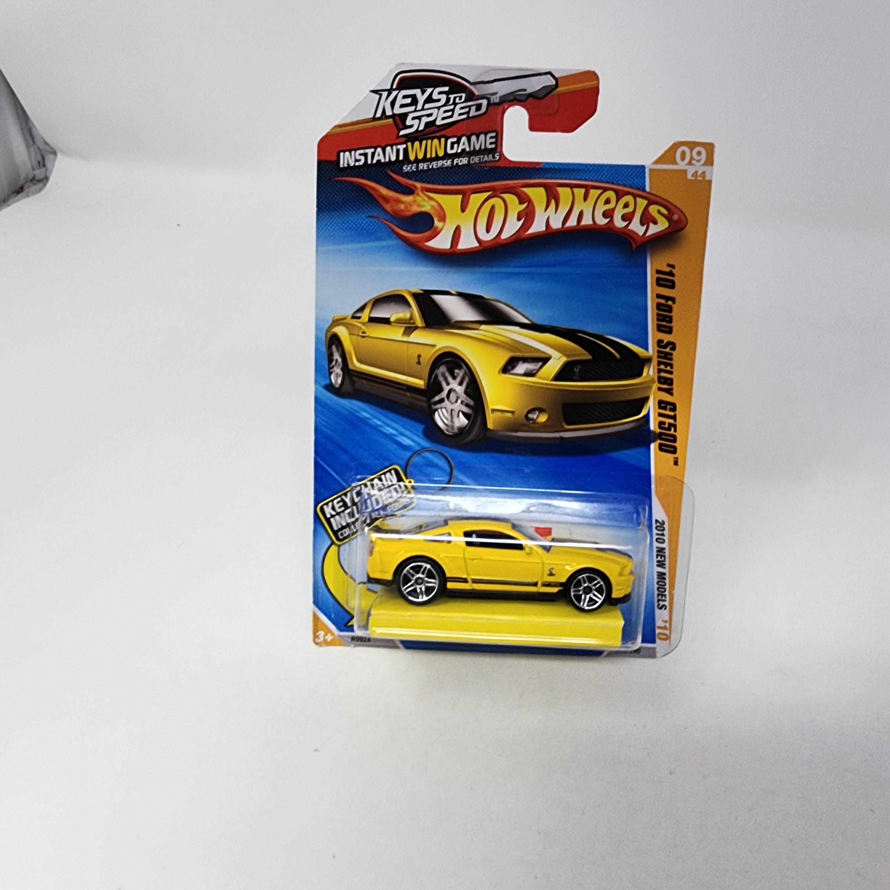 '10 Ford Shelby GT500 * Yellow * Hot Wheels 2010 Keys To Speed ...