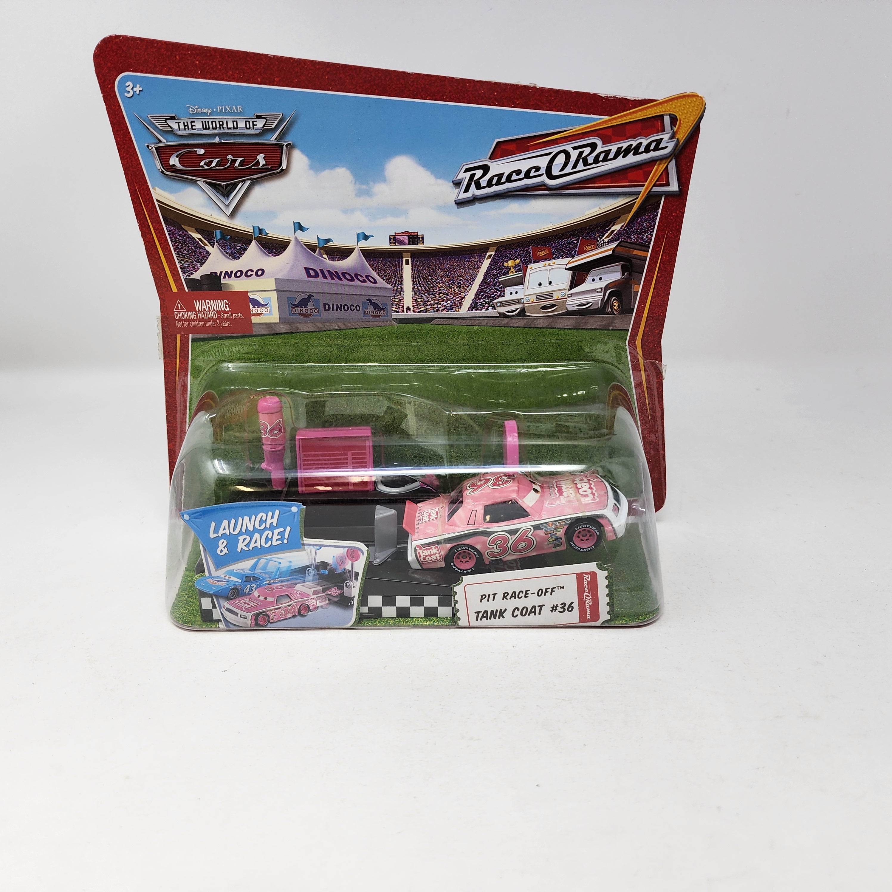 Tank Coat #36 Pit Race-Off * Disney Pixar The World of CARS Race O Ram ...