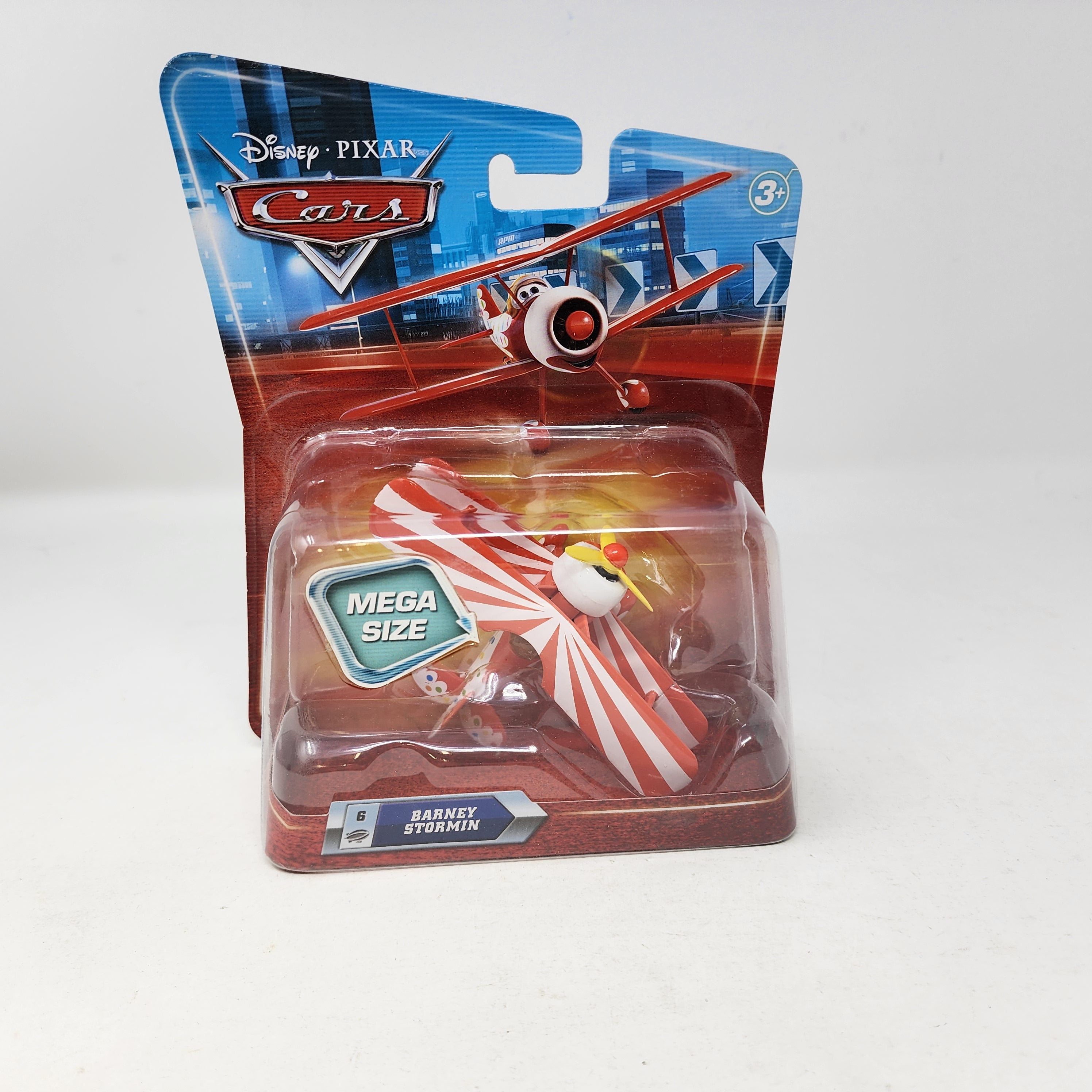 Barney Stormin #6 * Disney Pixar CARS * Mega Size – Wheelcollectors LLC