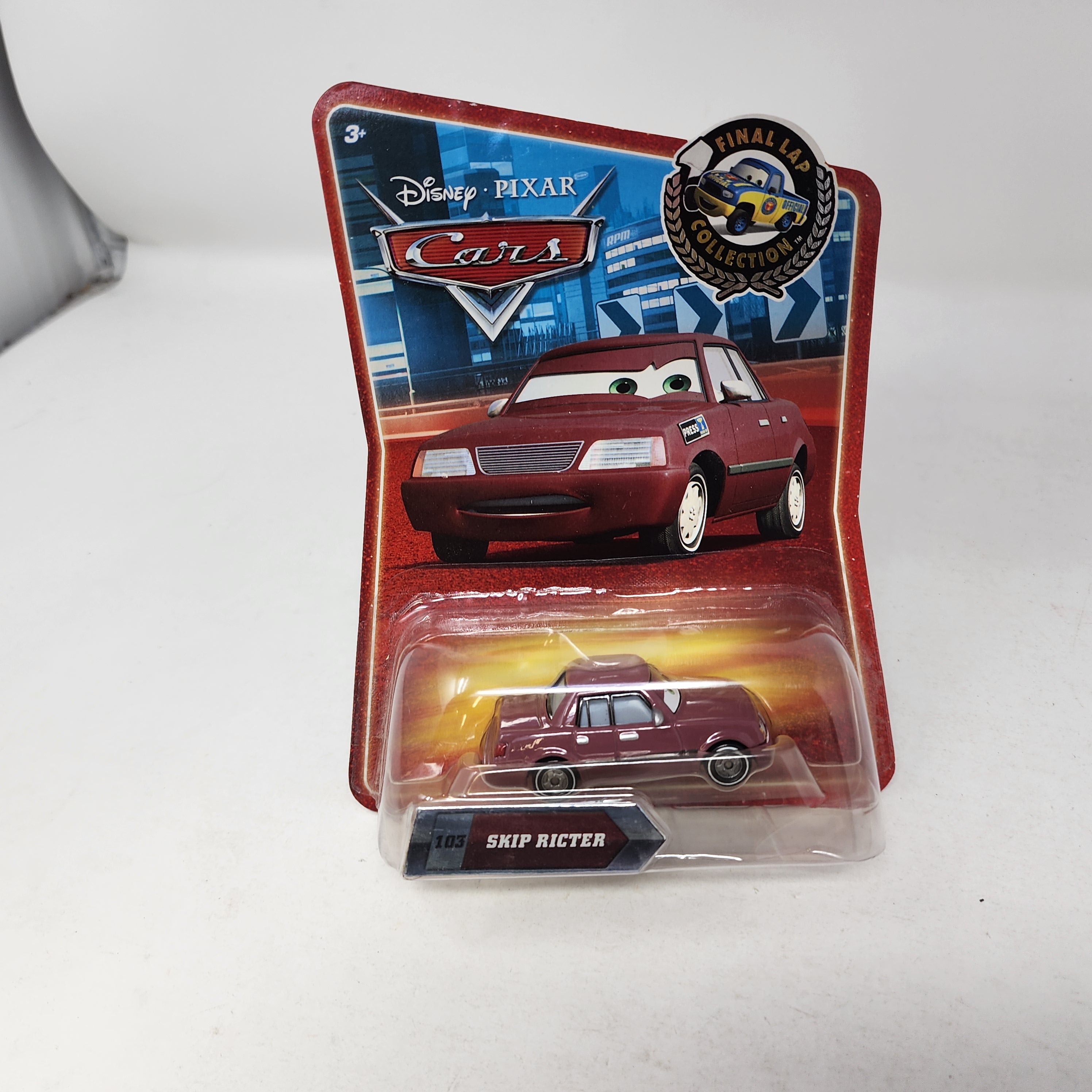 Skip Ricter 103 * Disney Pixar The World of CARS * Final Lap Collectio ...