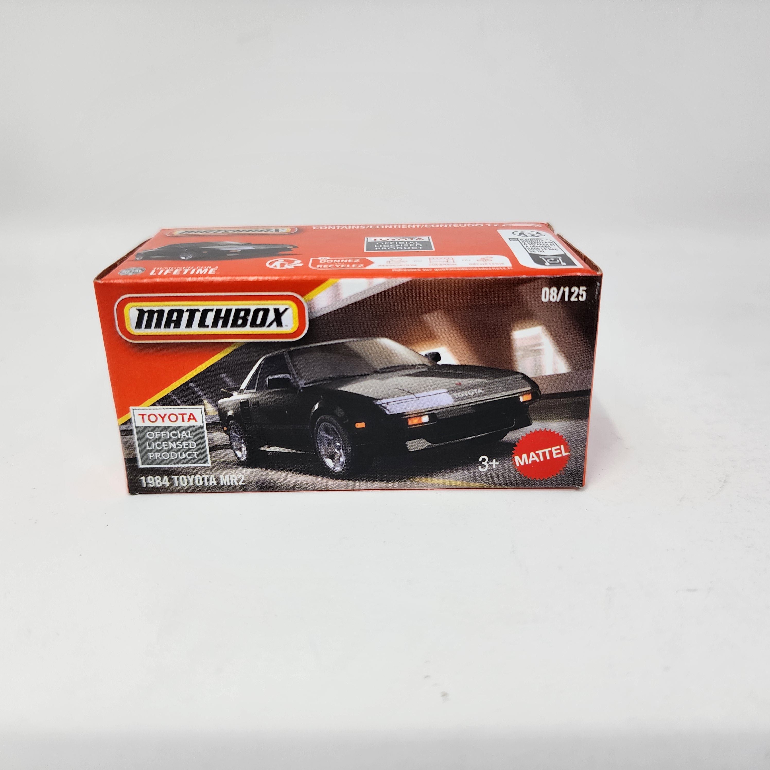 1984 Toyota MR2 #8 * 2025 Matchbox Power Grabs Case H – Wheelcollectors LLC
