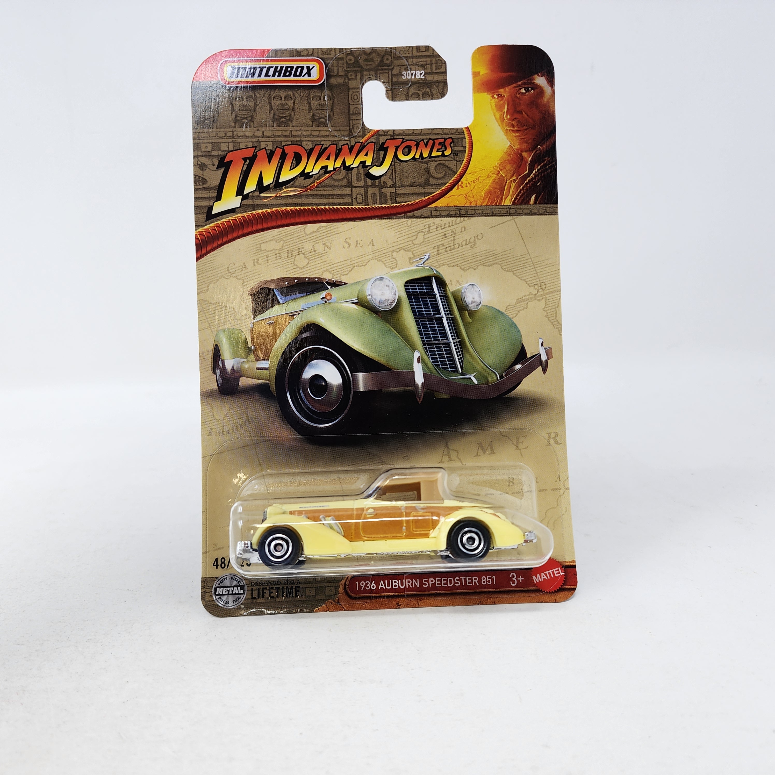 1936 Auburn Speedster 851 Indiana Jones * 2025 Matchbox Case J ...