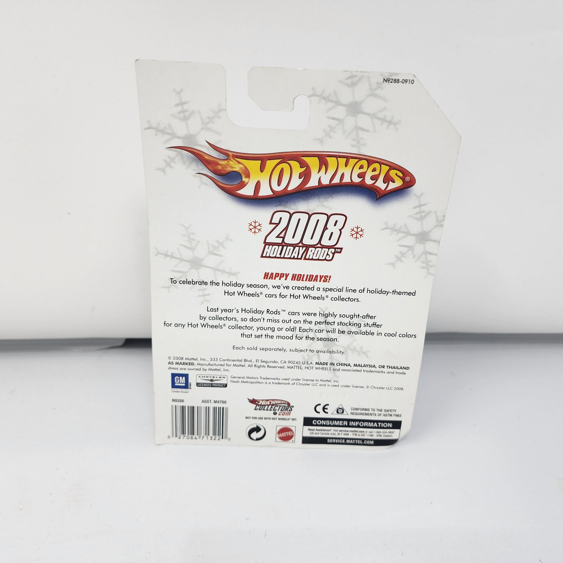 Metrorail Nash Metropolitan * Hot Wheels Holiday Rods – Wheelcollectors LLC