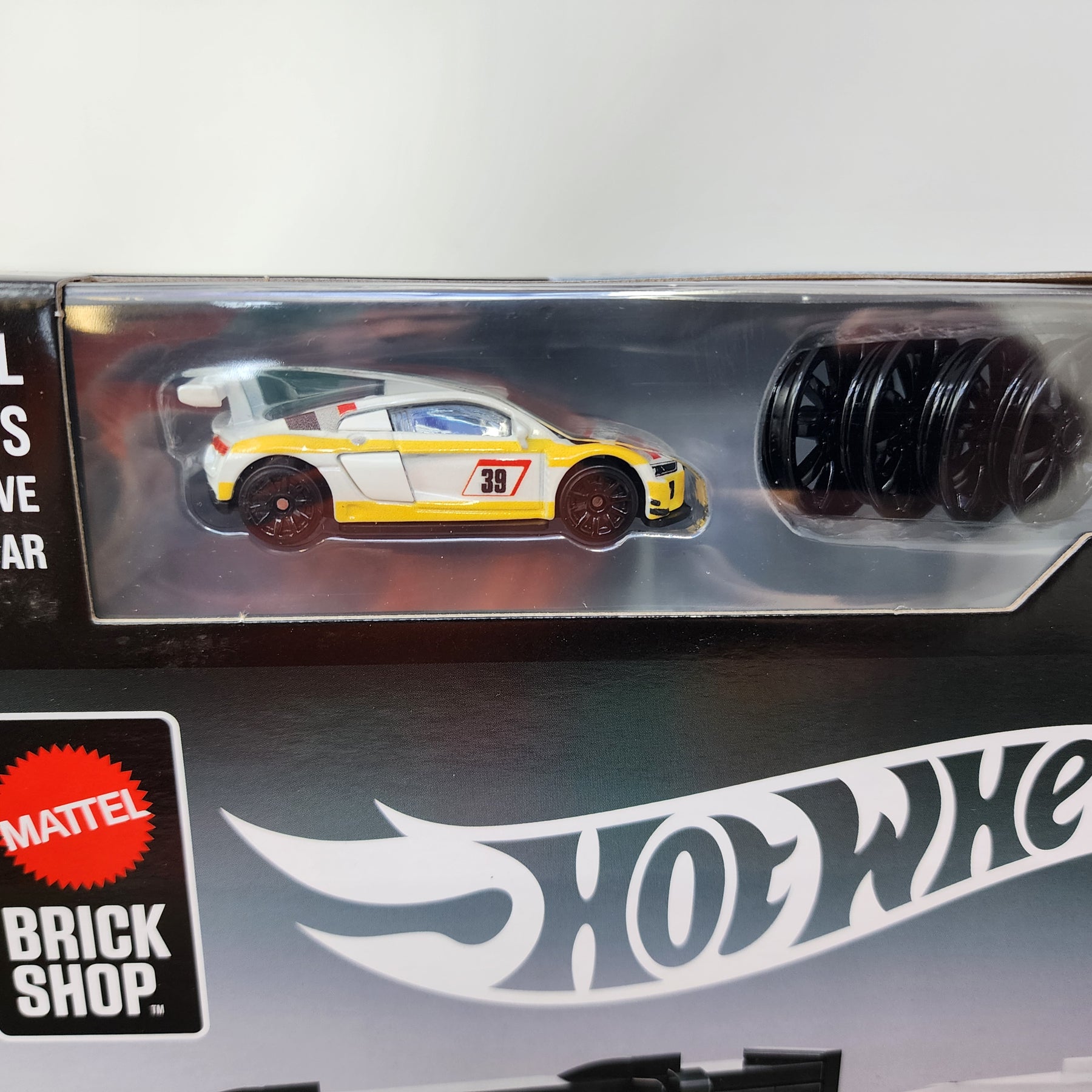 '15 Audi R8 LMS * Hot Wheels Mattel Brick Shop – Wheelcollectors LLC