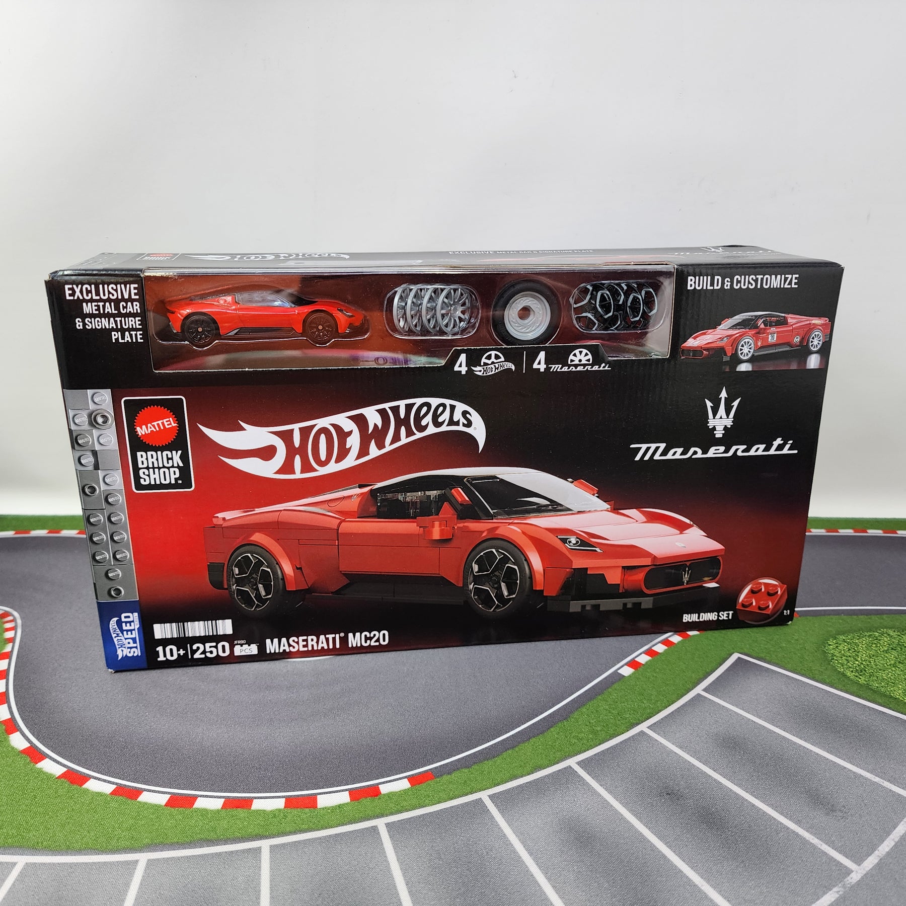 Maserati MC20 * Hot Wheels Mattel Brick Shop – Wheelcollectors LLC