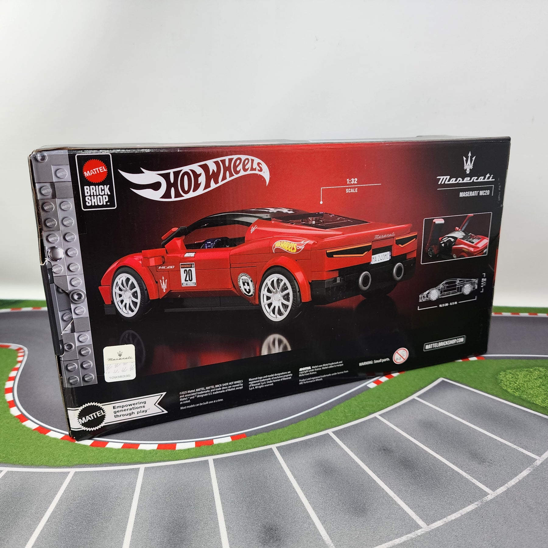 Maserati MC20 * Hot Wheels Mattel Brick Shop – Wheelcollectors LLC
