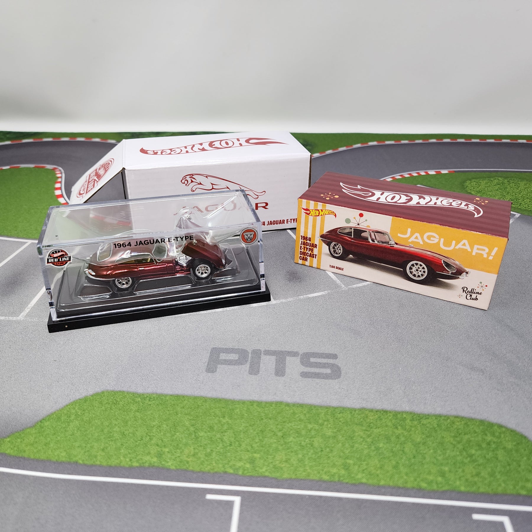 1964 Jaguar E-Type * Hot Wheels RLC Red Line Club – Wheelcollectors LLC