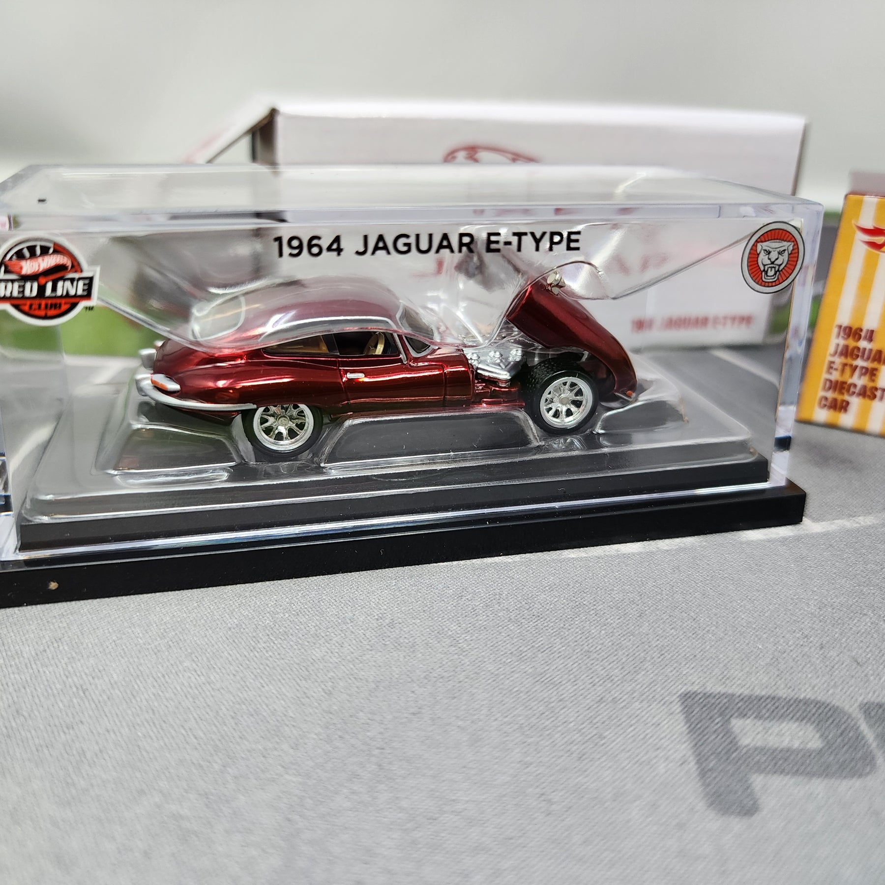 1964 Jaguar E-Type * Hot Wheels RLC Red Line Club – Wheelcollectors LLC
