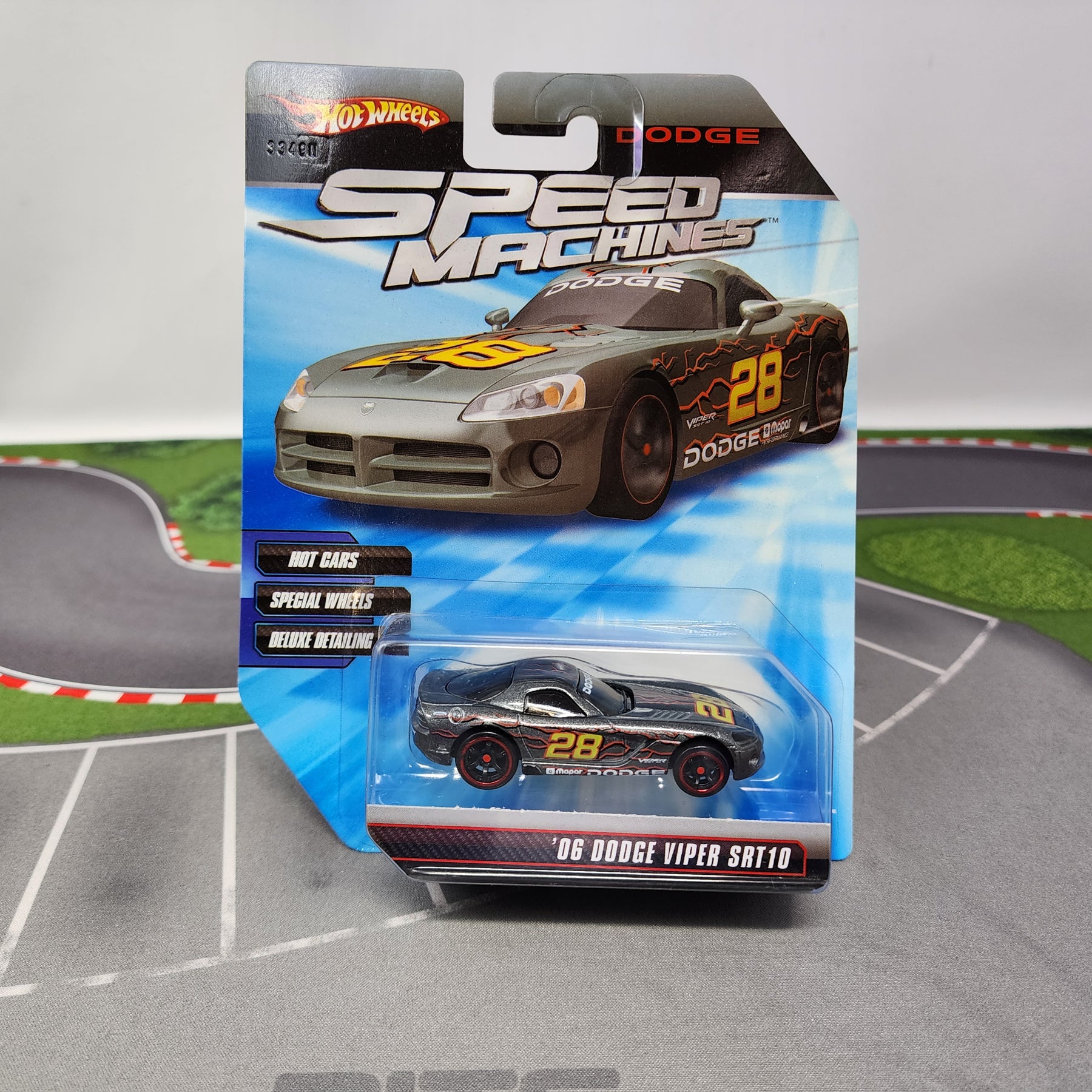 '06 Dodge Viper SRT10 * Grey * Hot Wheels Speed Machines ...