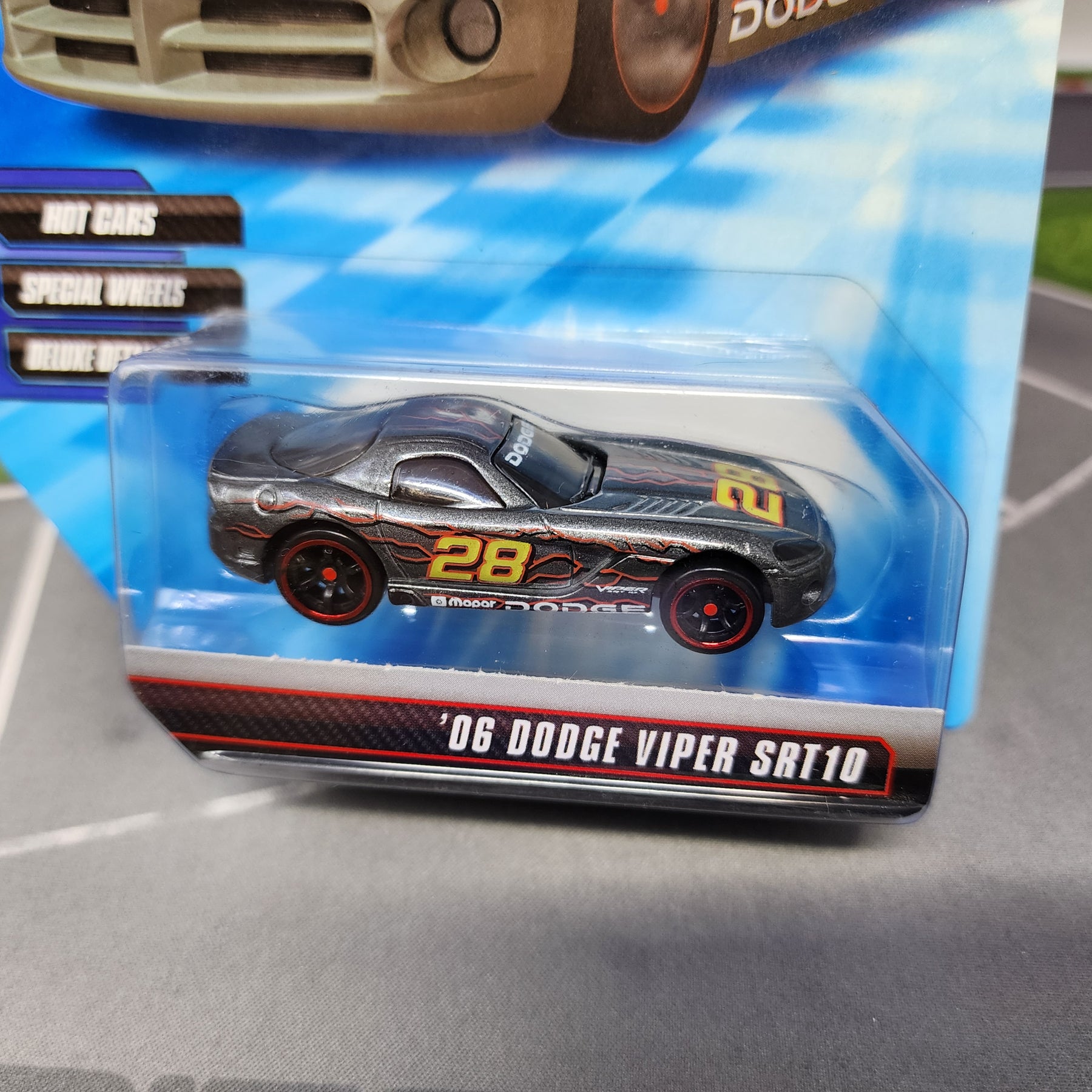 '06 Dodge Viper SRT10 * Grey * Hot Wheels Speed Machines ...