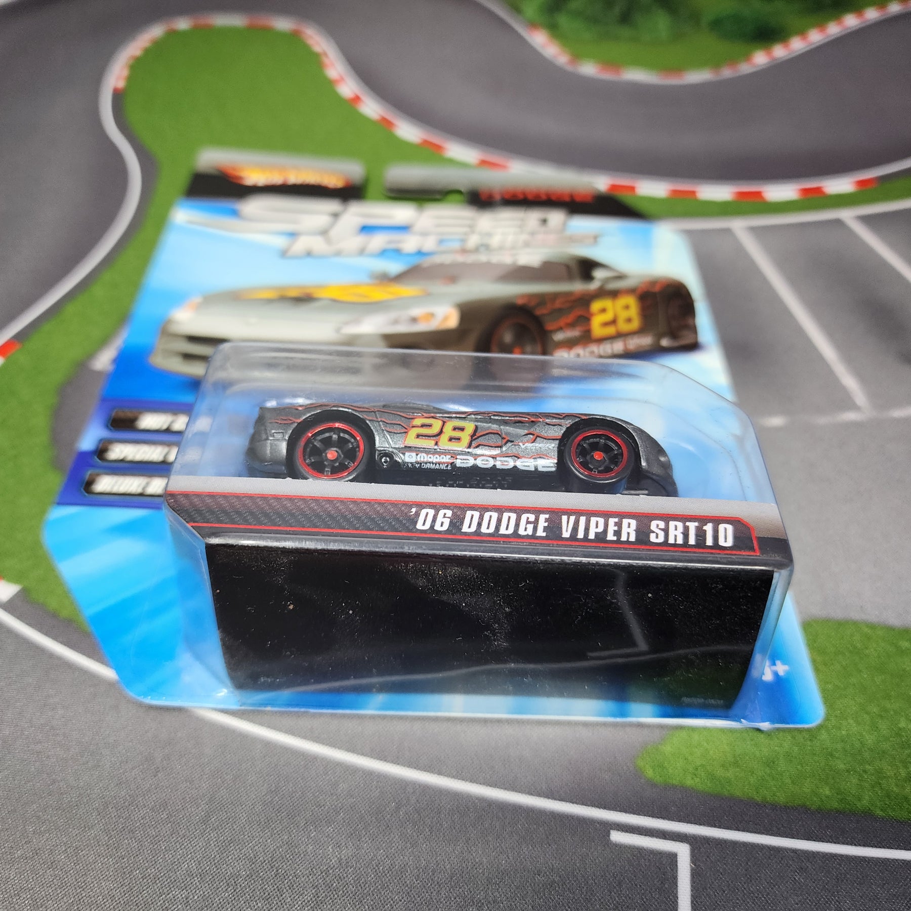 '06 Dodge Viper SRT10 * Grey * Hot Wheels Speed Machines ...