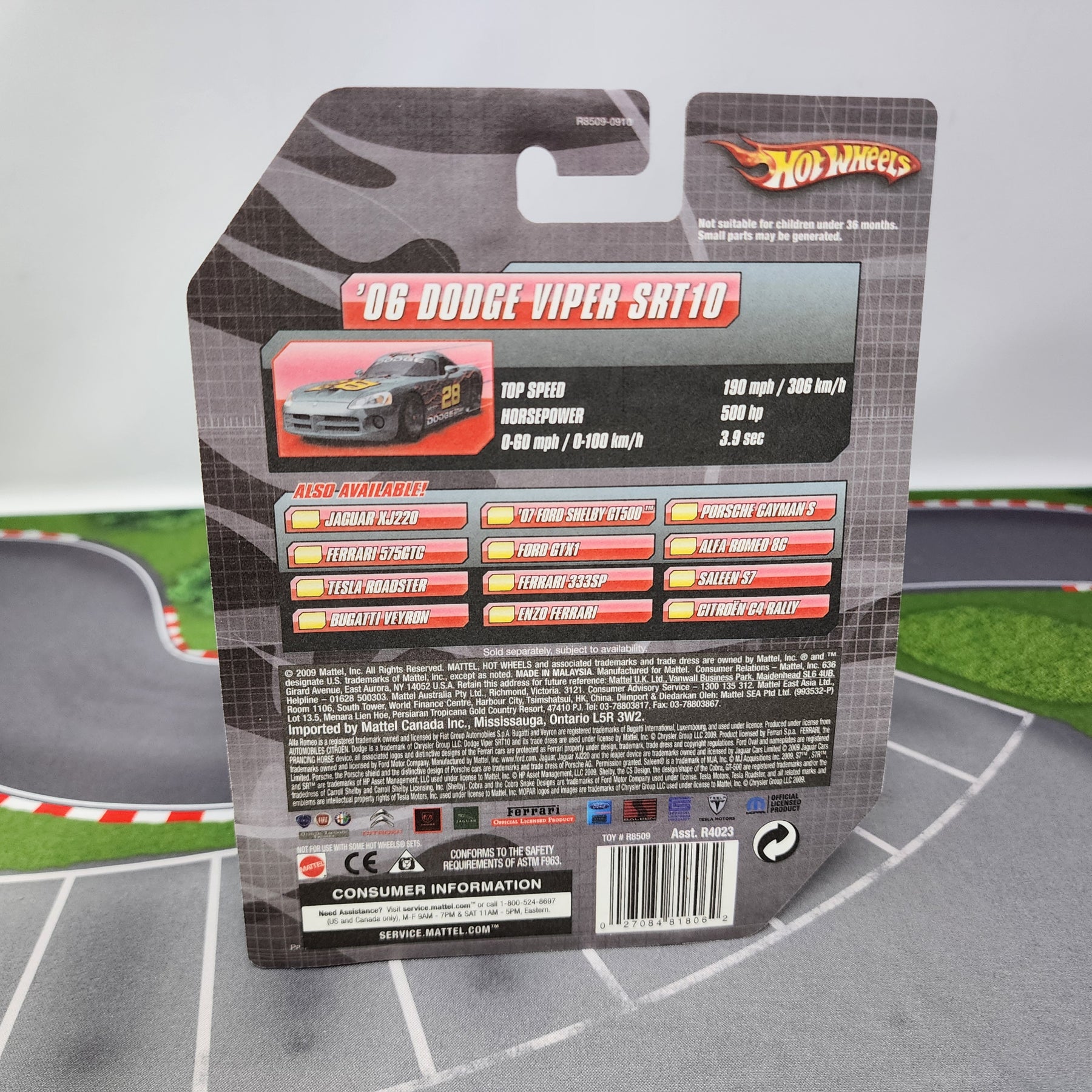 '06 Dodge Viper SRT10 * Grey * Hot Wheels Speed Machines ...