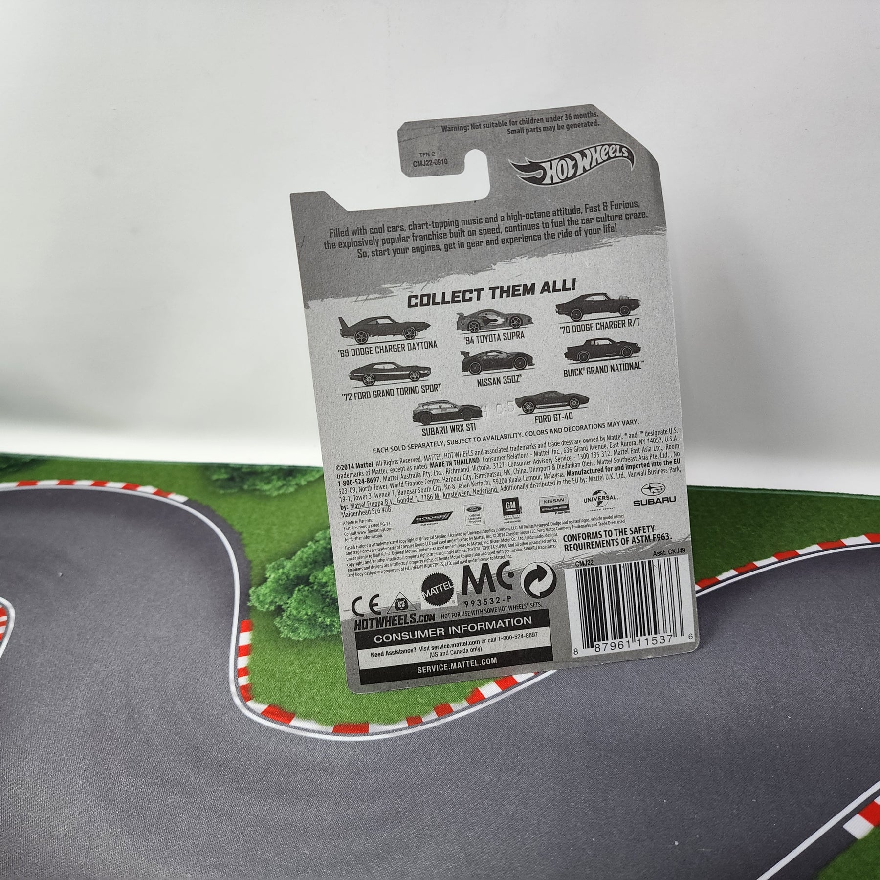 '94 Toyota Supra * Orange * Fast & Furious Hot Wheels 2FAST 2FURIOUS ...