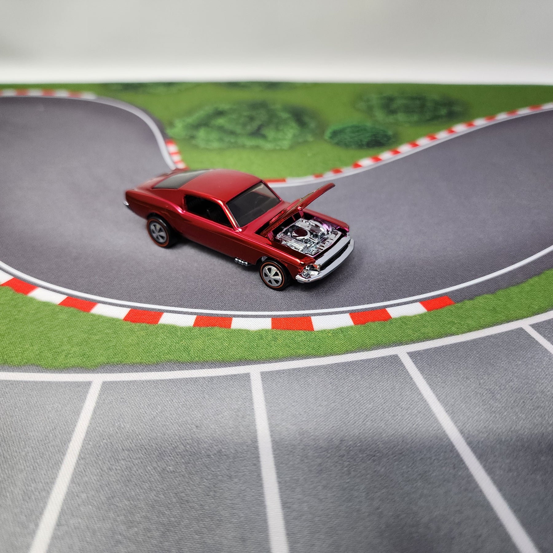 Custom Mustang * Hot Wheels 80th Anniversary Red Original 16 ...