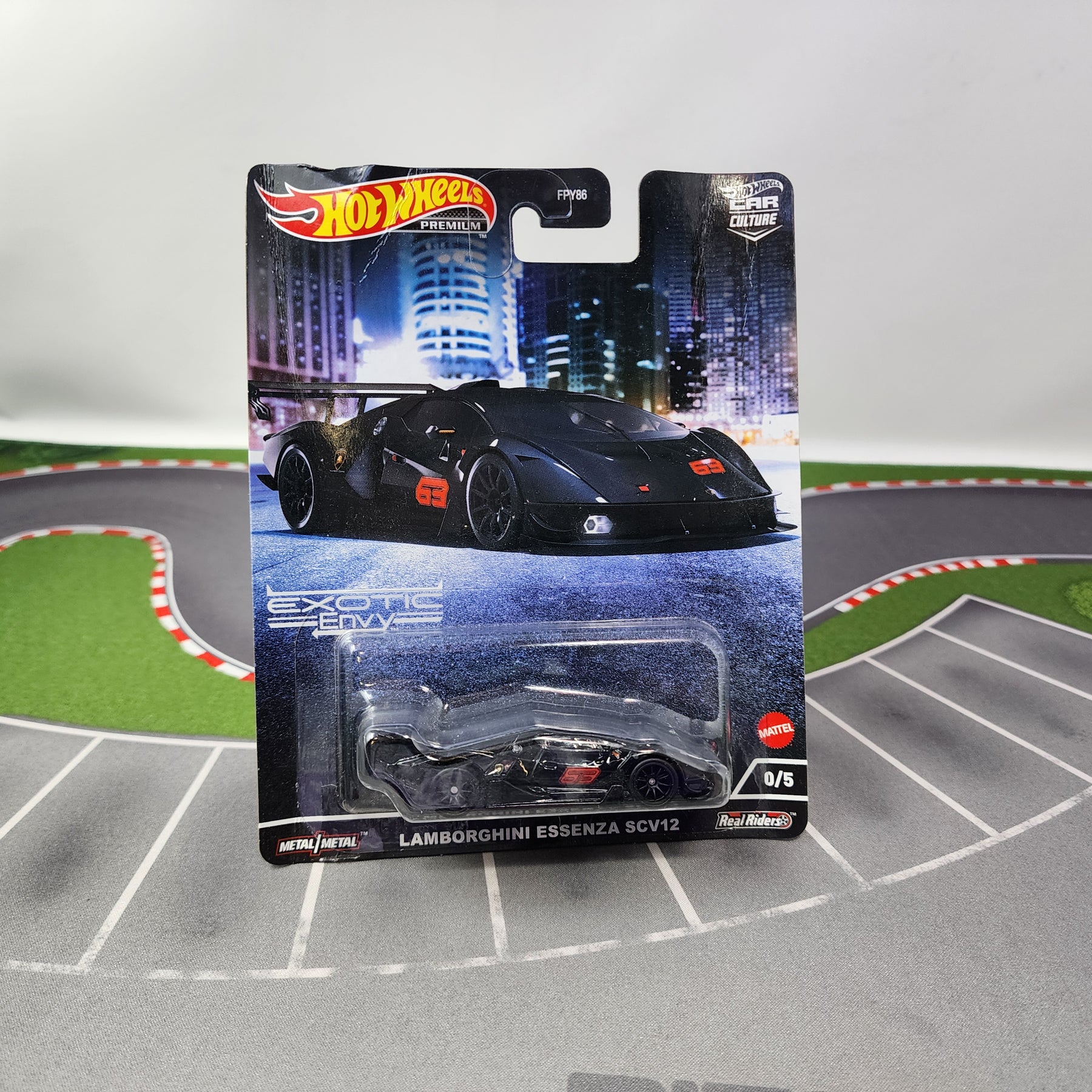 Lamborghini Essenza SCV12 * CHASE * Hot Wheels Car Culture Exotic Envy ...