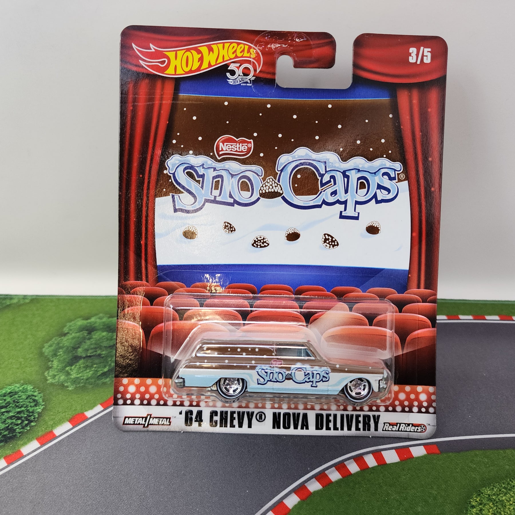 '64 Chevy Nova Delivery Sno Caps * Hot Wheels Pop Culture Nestle ...