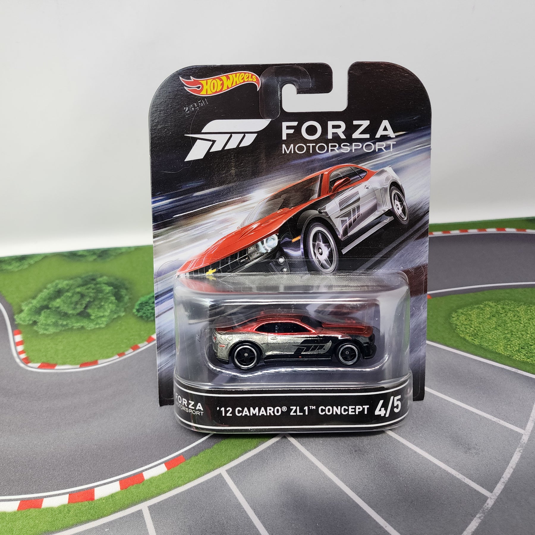 '12 Camaro ZL1 Concept FORZA * Hot Wheels Retro – Wheelcollectors LLC