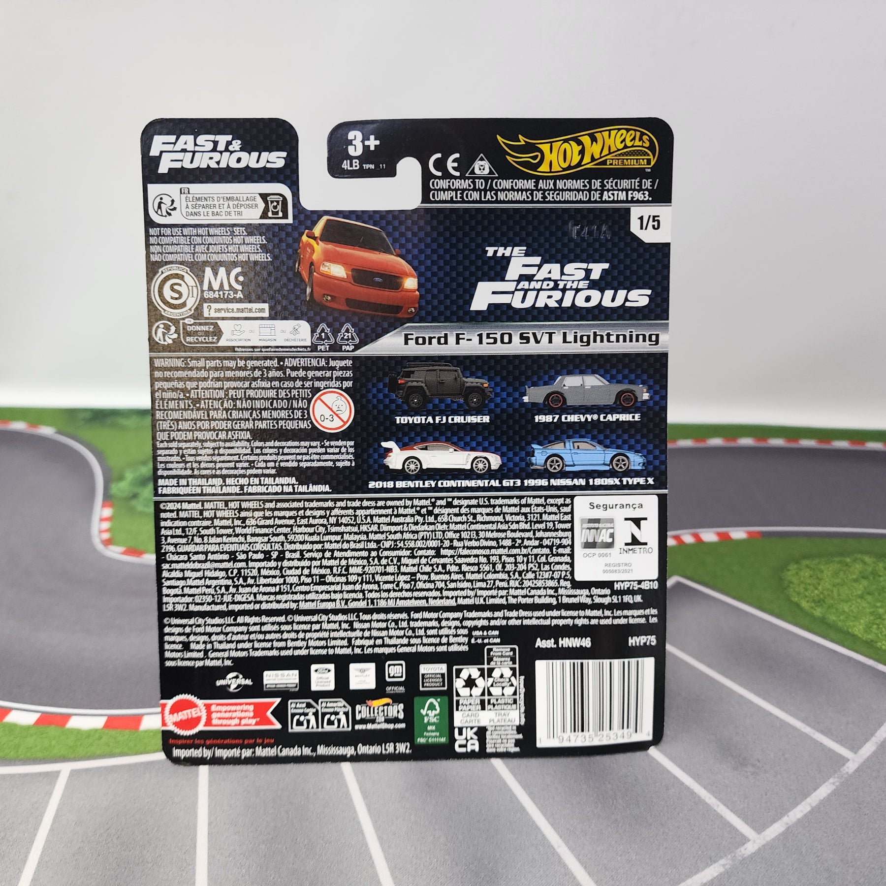 Ford F-150 SVT Lightning * Red * Hot Wheels Fast & Furious ...