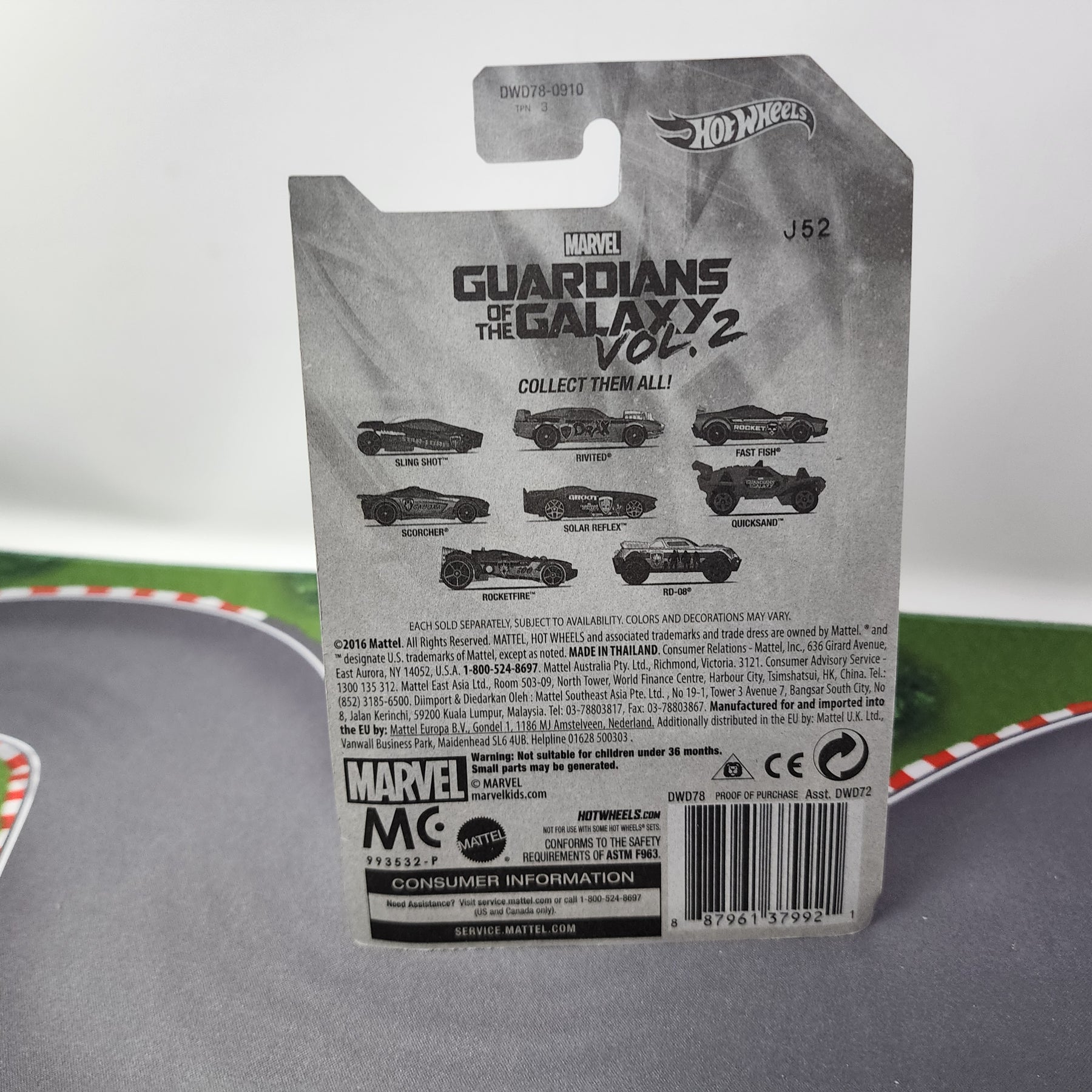 Rocketfire * Hot Wheels Marvel Guardians of the Galaxy ...