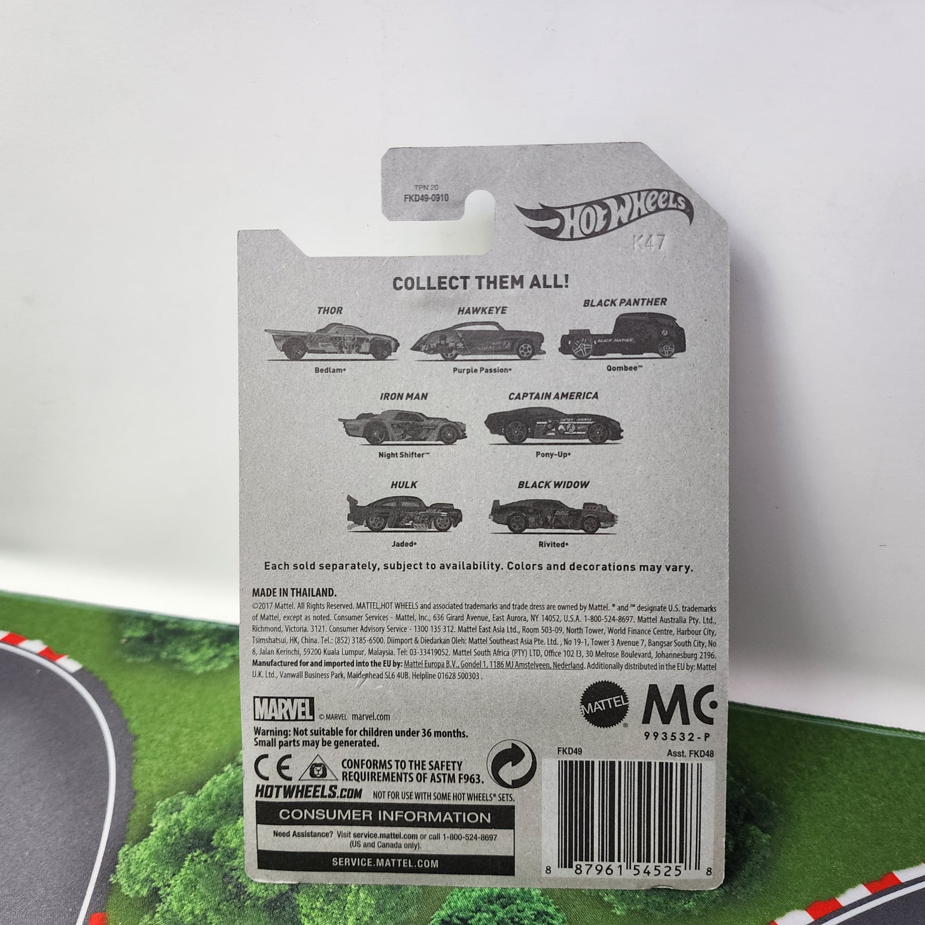 Bedlam * Hot Wheels Marvel Avengers – Wheelcollectors LLC