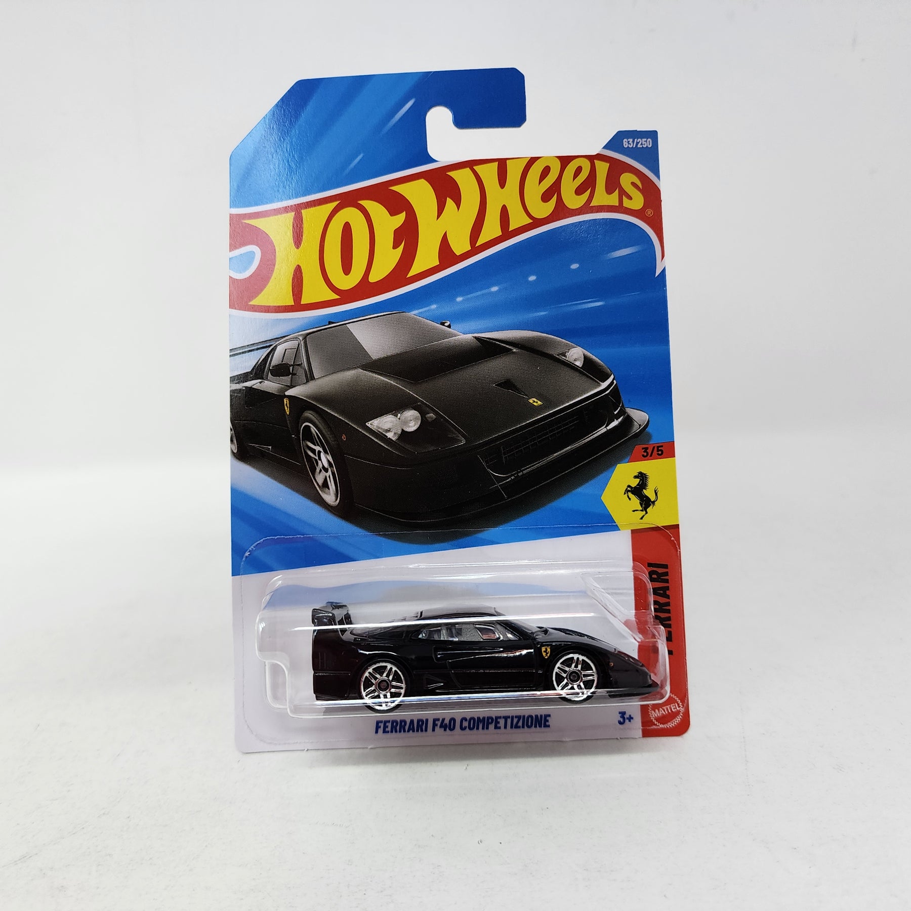 Ferrari F40 Competizione #63 * BLACK * 2026 Hot Wheels Case D ...