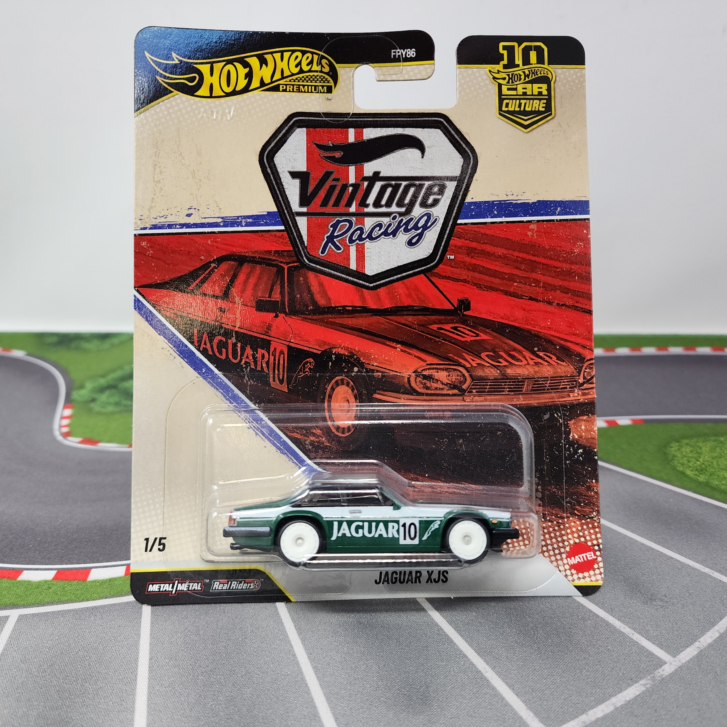 Jaguar XJS #1/5 * 2026 Hot Wheels Car Culture VINTAGE RACING Case T ...