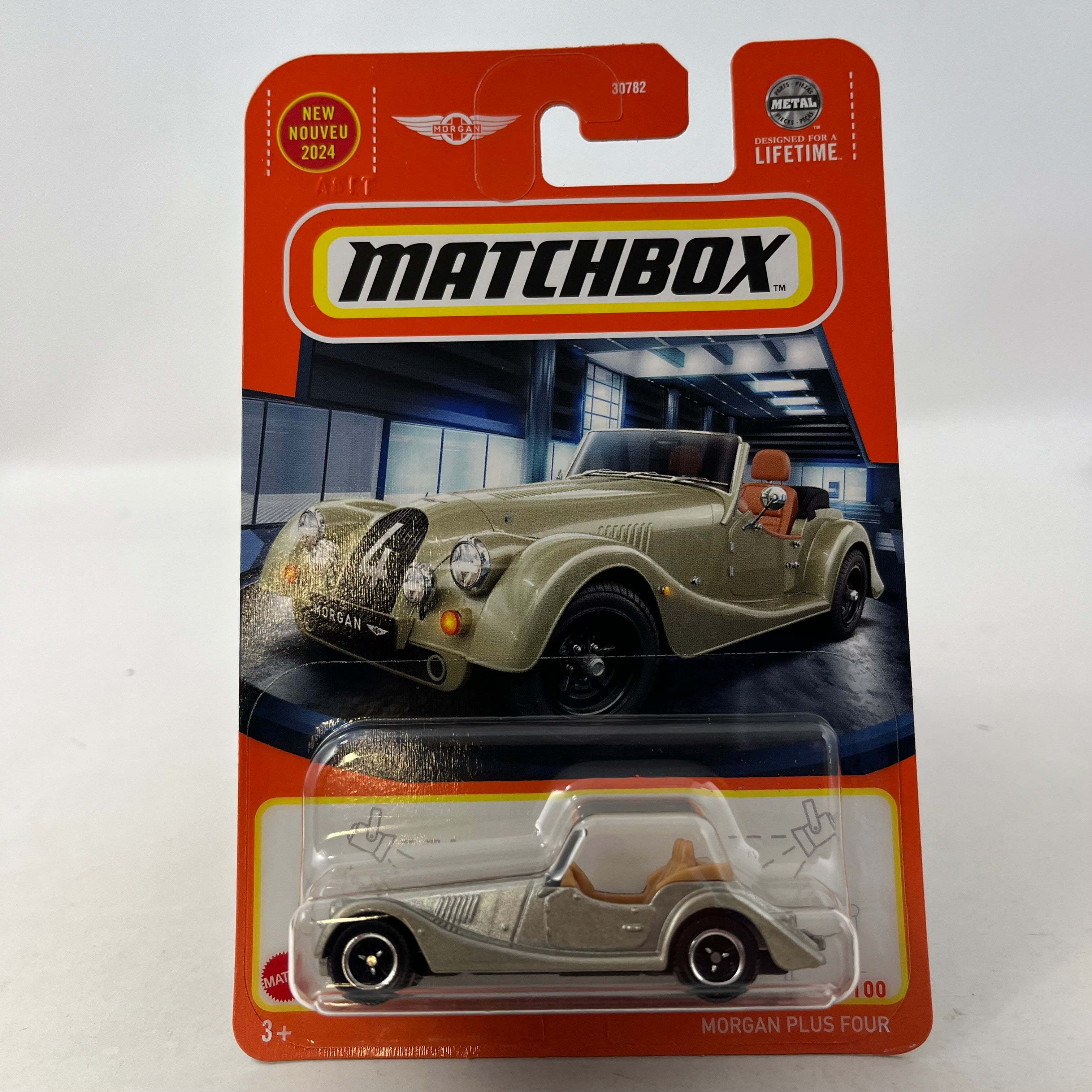 Morgan Plus Four * Tan * 2024 Matchbox Basic Case H (Copy ...