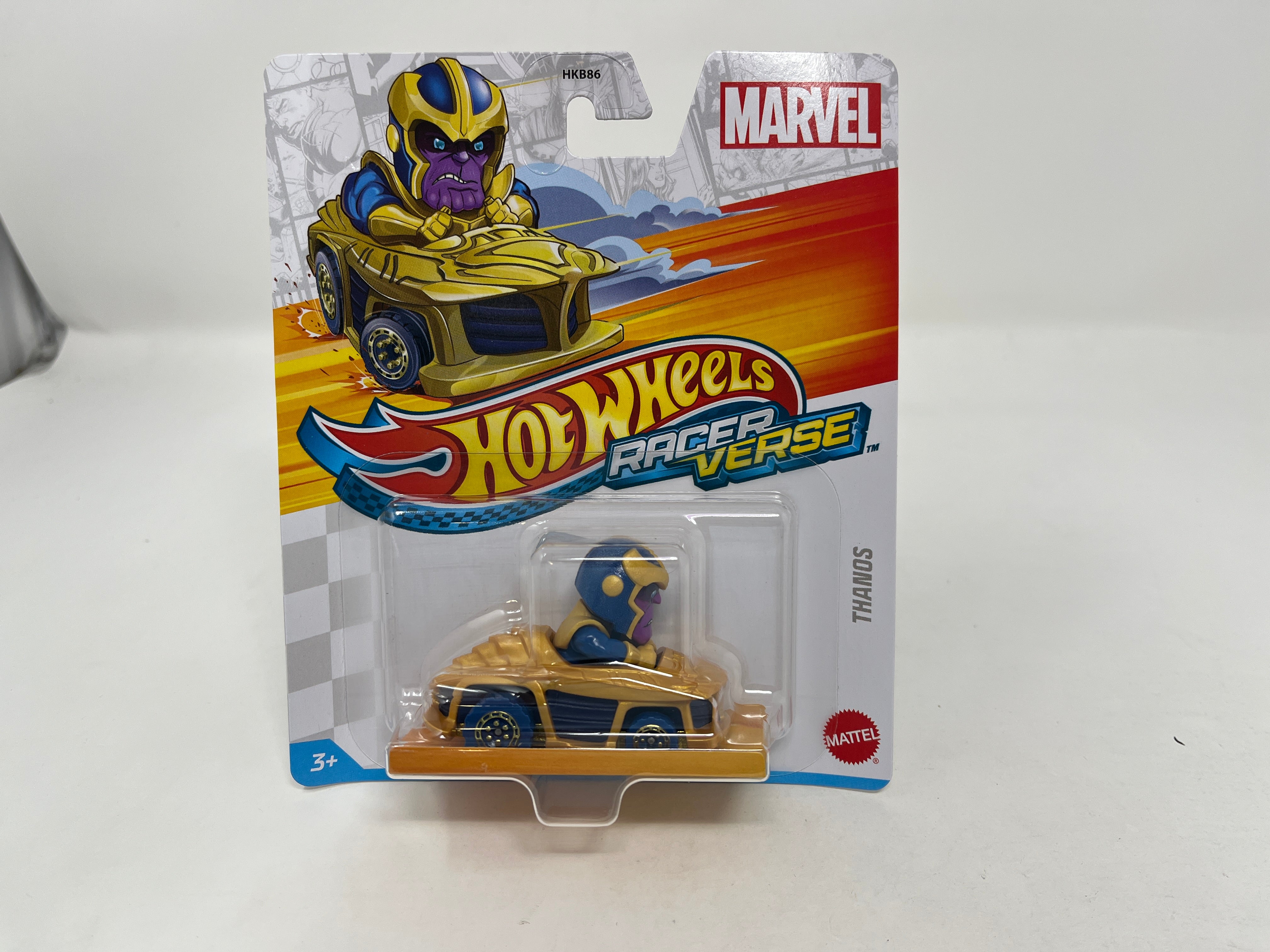 Thanos MARVEL * 2024 Hot Wheels Racer Verse Case M – Wheelcollectors LLC