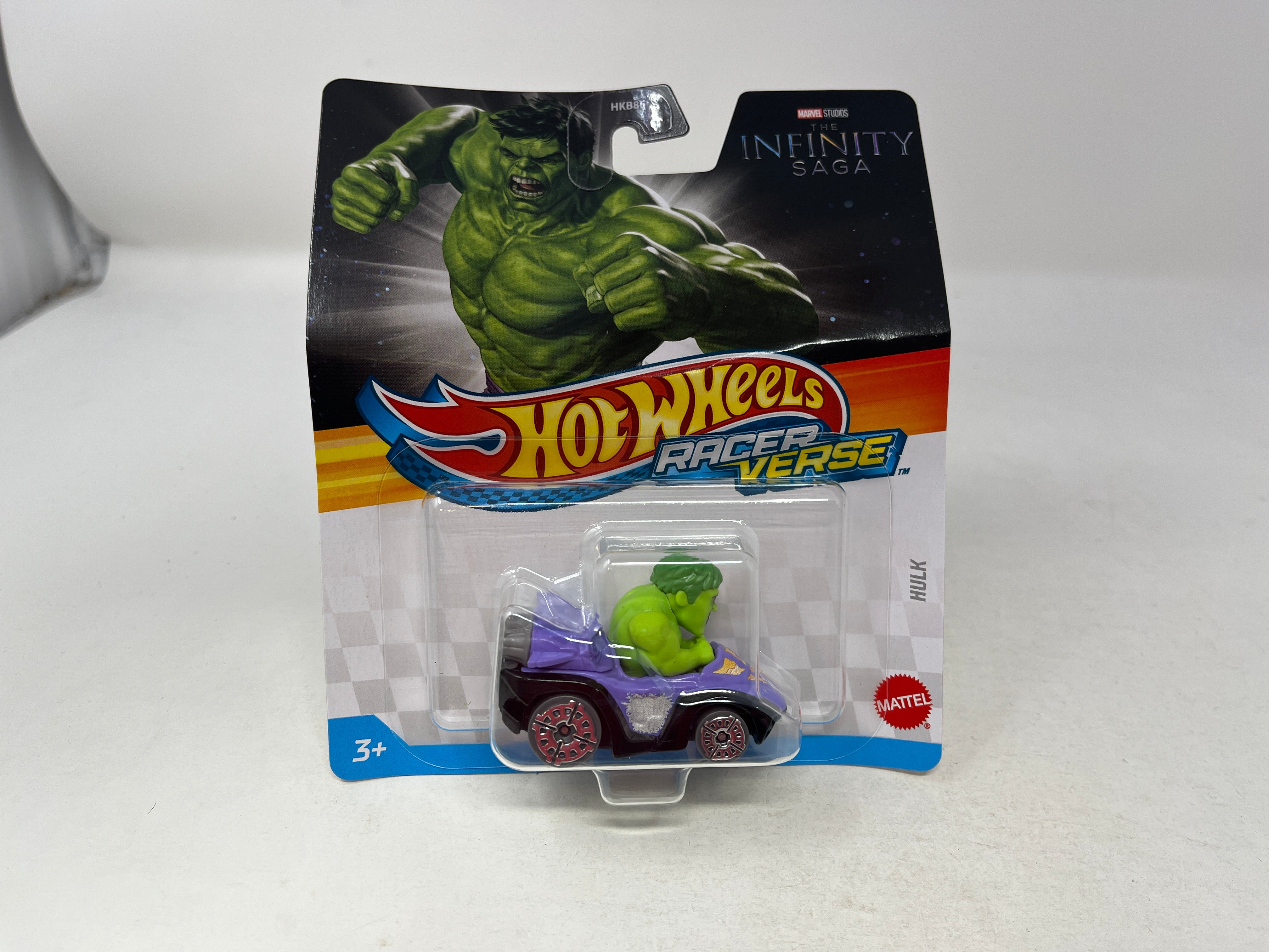 Hulk * Infinity Saga Marvel * 2025 Hot Wheels Racer Verse Case E * BAD ...