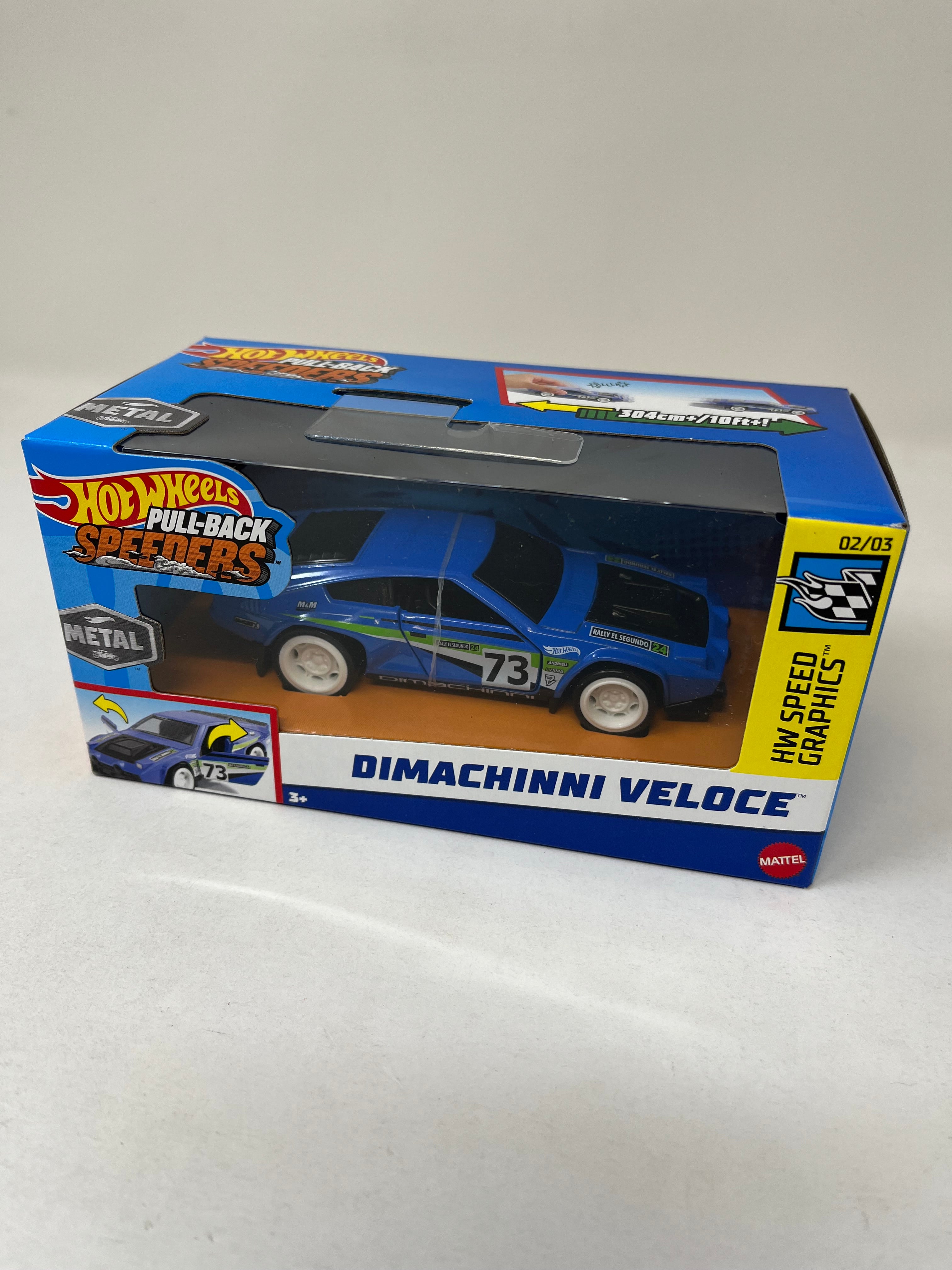 Dimachinni Veloce * 2024 Hot Wheels Pull-Back Speeders 1:43 scale ...