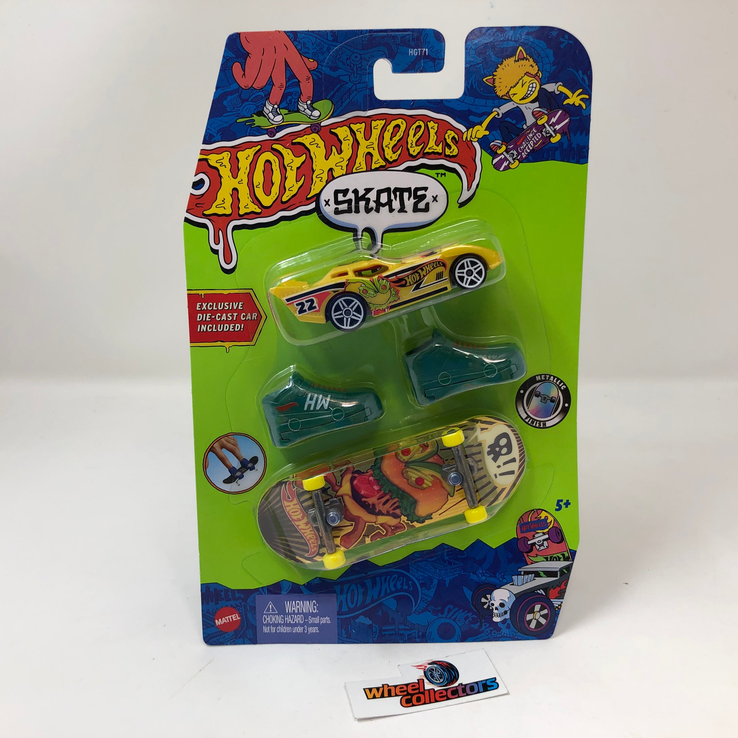 2023 Hot Wheels Skate* Maximum Leeway & Ferocious Foods Skate Board ...