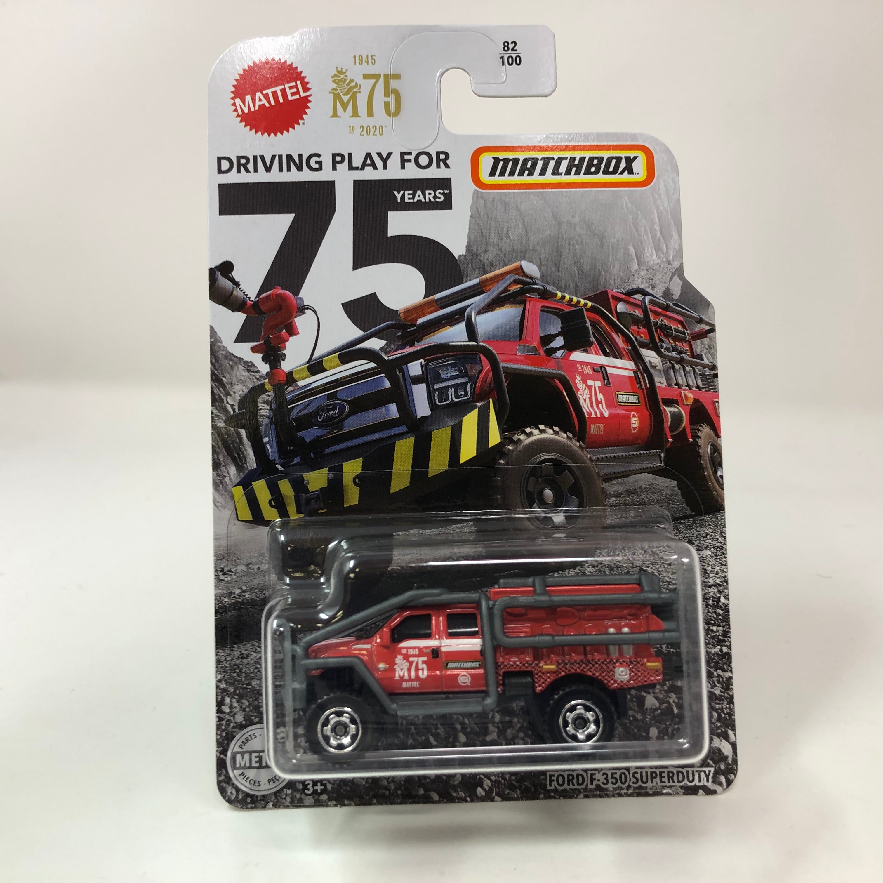 Ford F-350 Superduty #82 * Red * Matchbox 75 Years Basic Series ...