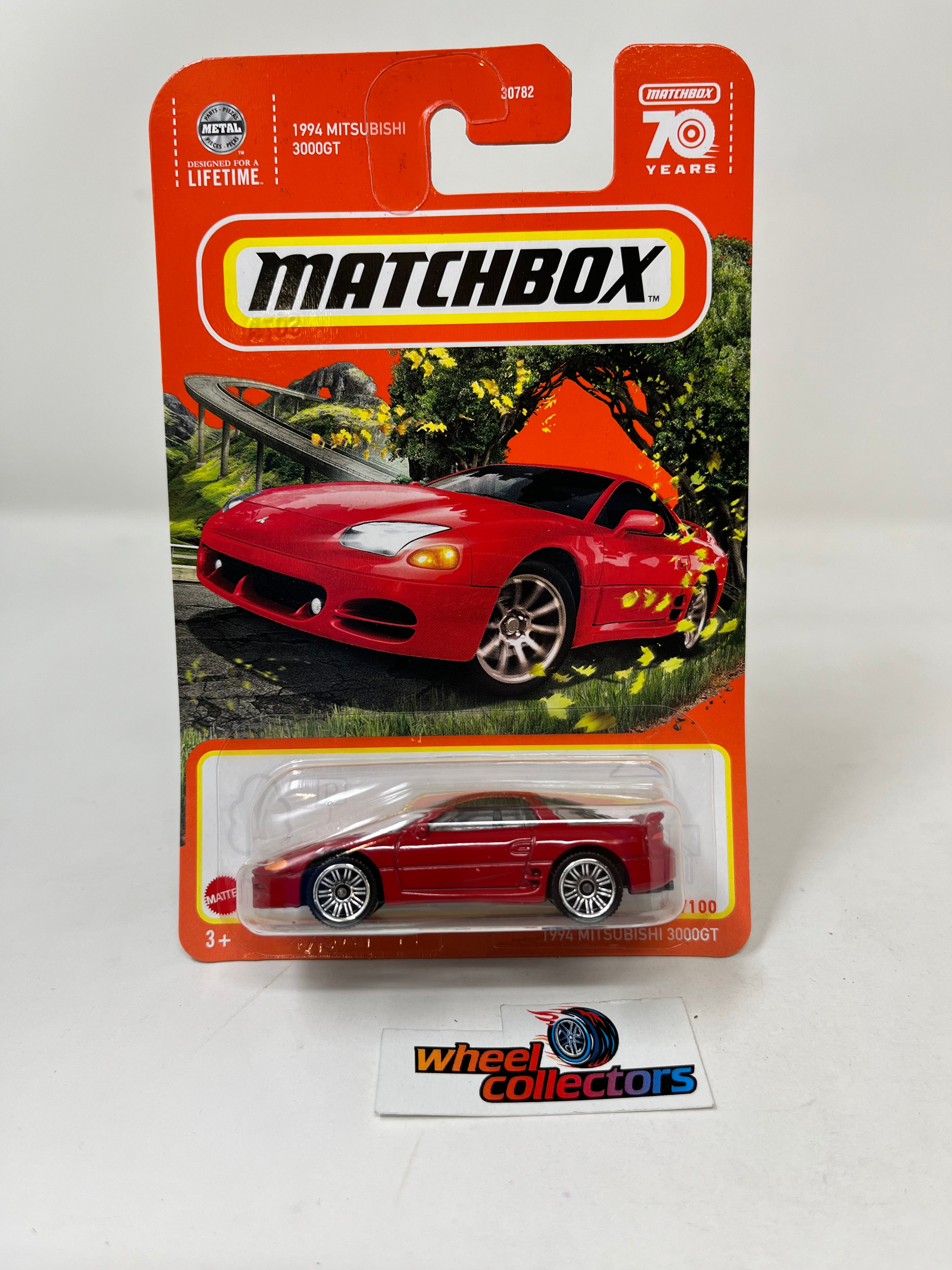 1994 Mitsubishi 3000GT #68 * RED * 2023 Matchbox Case Q ...