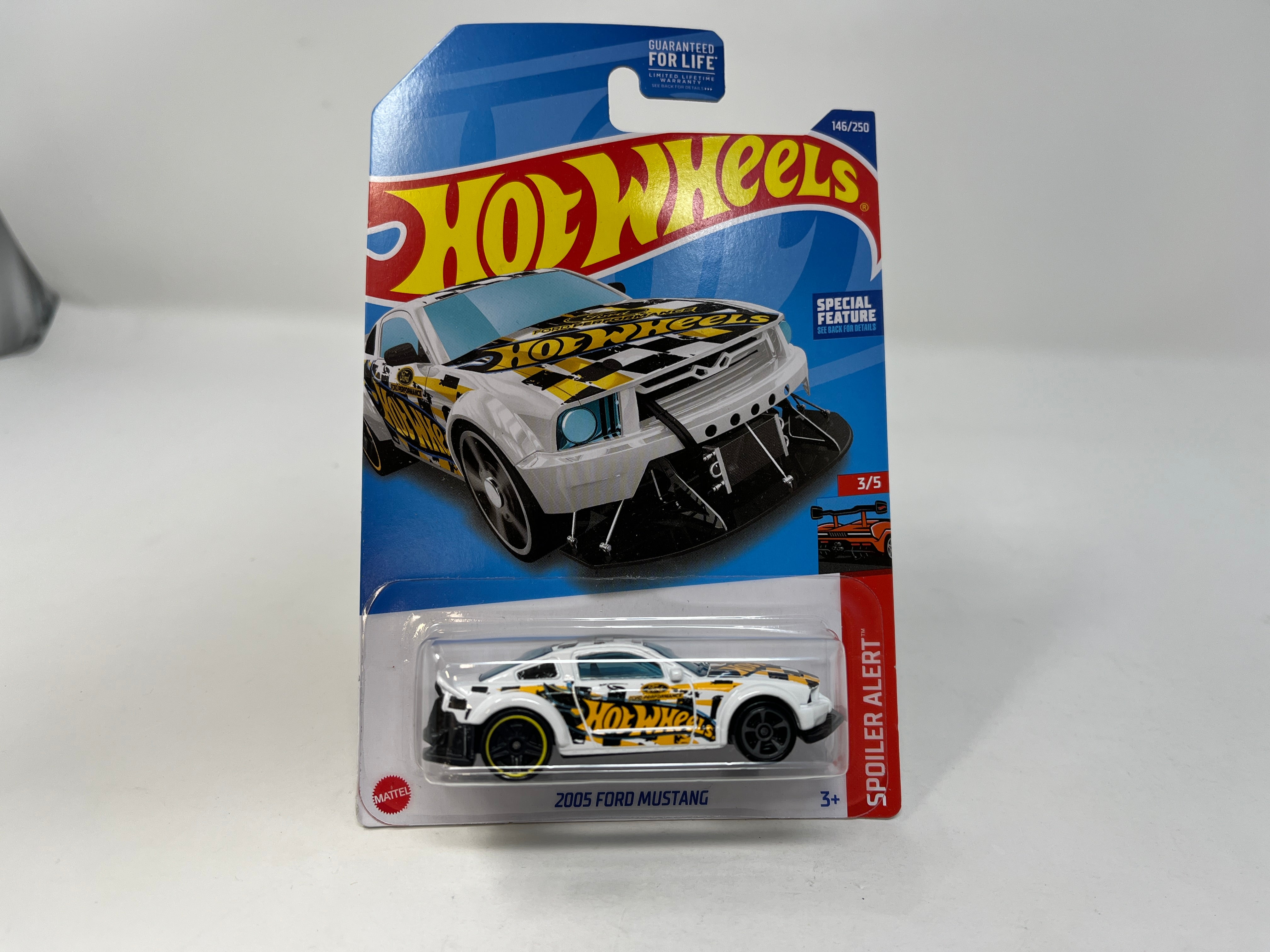 2005 Ford Mustang #146 * WHITE * 2022 Hot Wheels – Wheelcollectors LLC