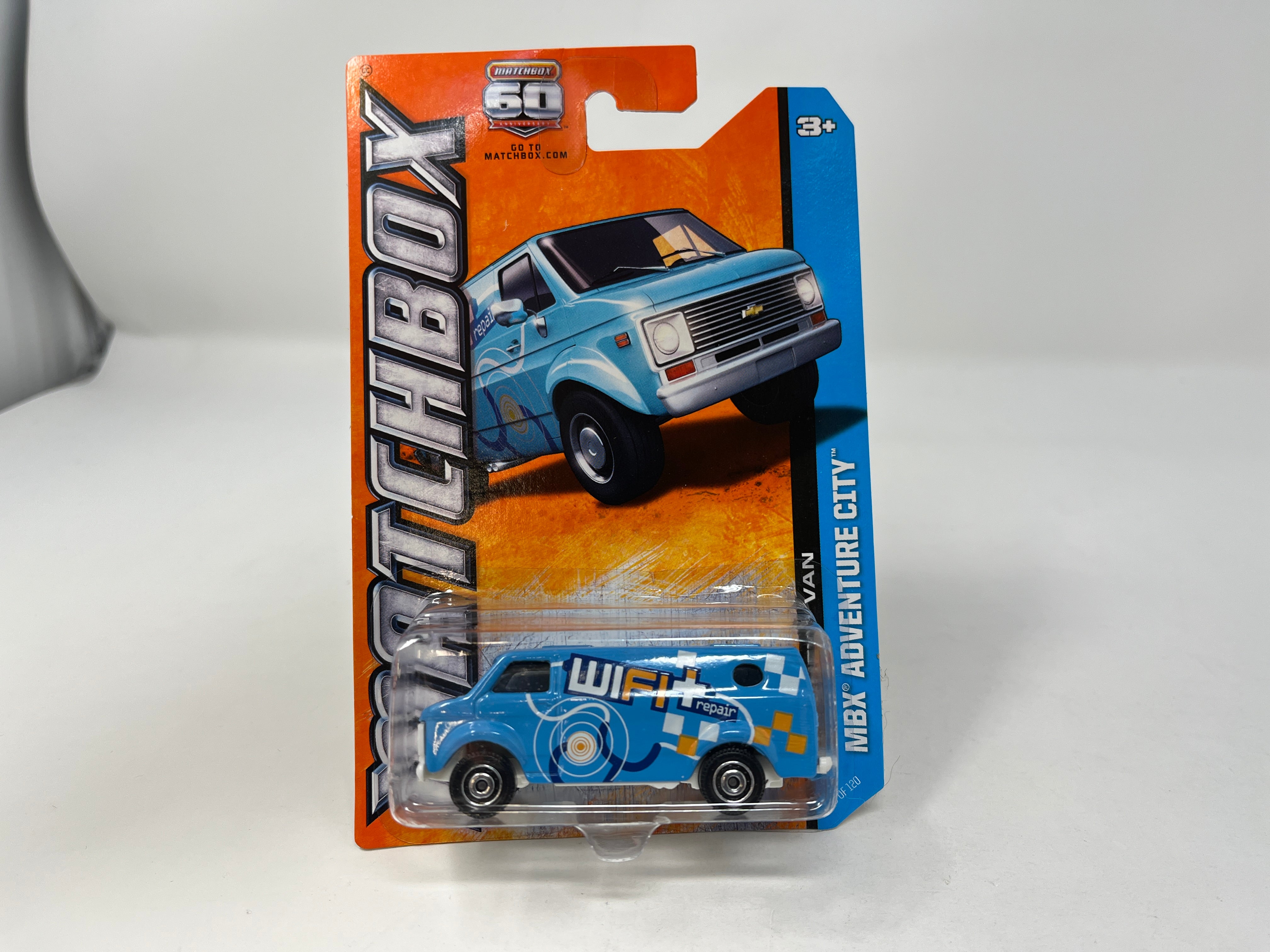 '75 Chevy Van #40 * Blue * Matchbox Basic – Wheelcollectors LLC