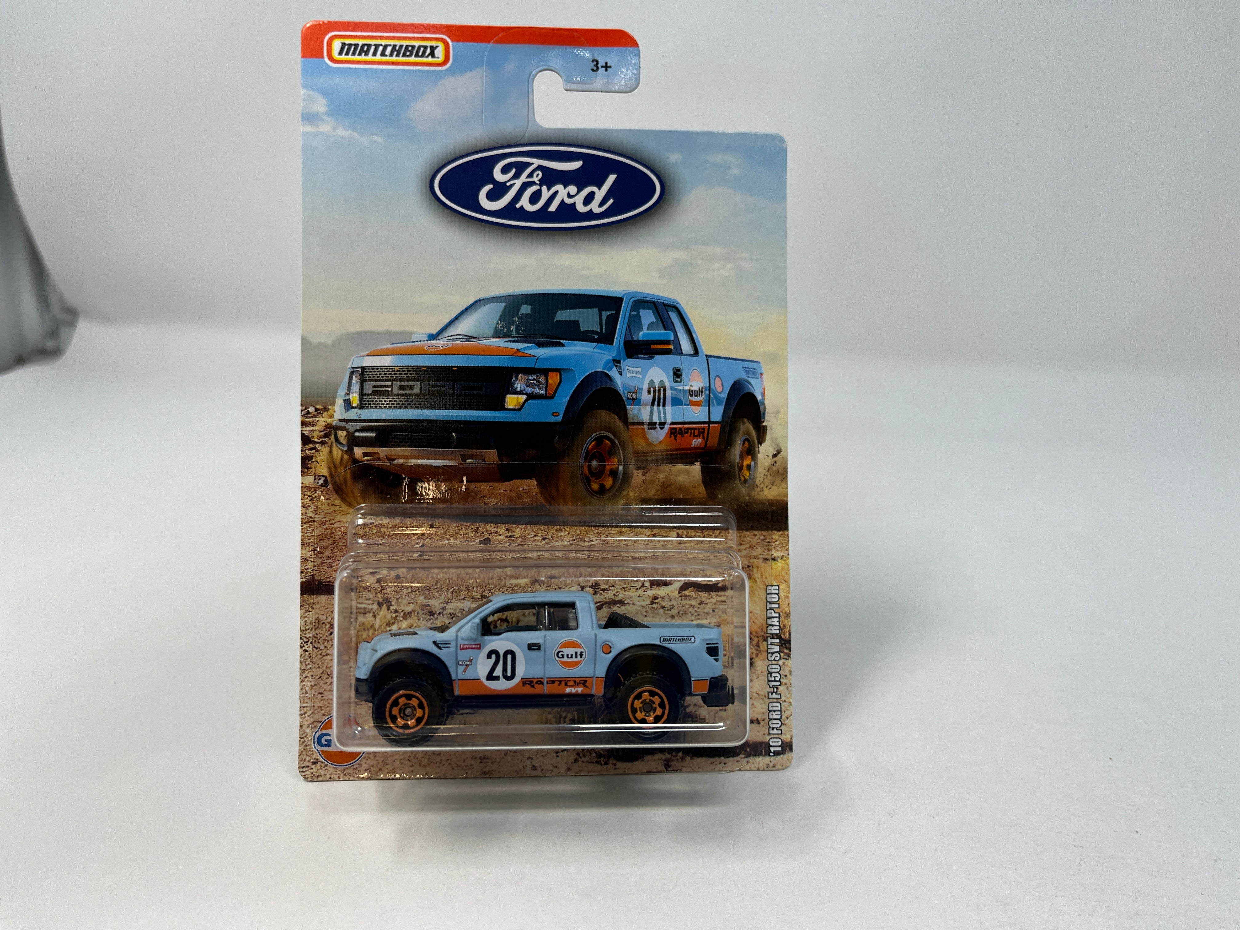 '10 Ford F-150 SVT Raptor * Gulf * Matchbox Ford Trucks Series ...
