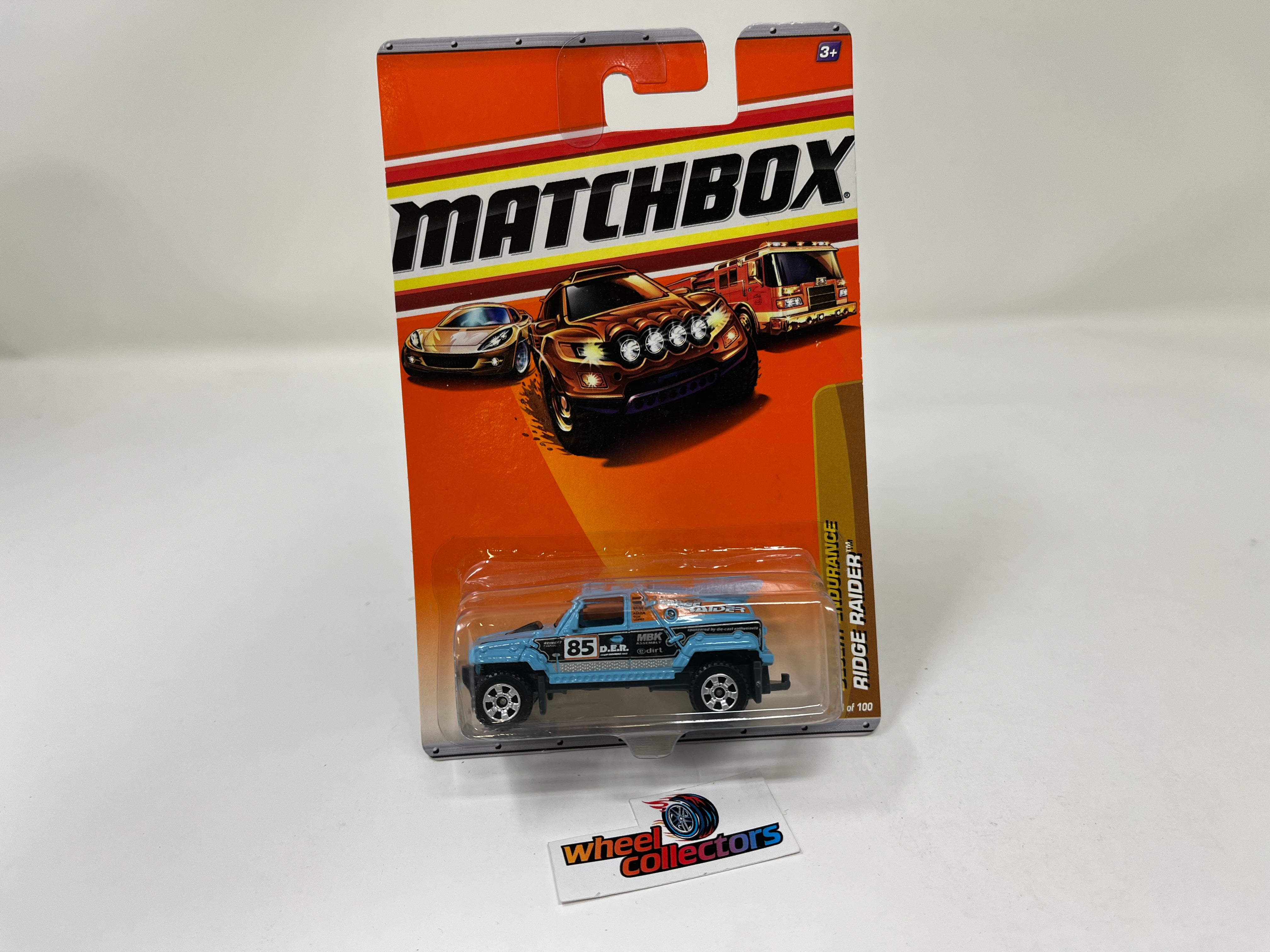 Ridge Raider * Blue * Matchbox Basic Series – Wheelcollectors LLC