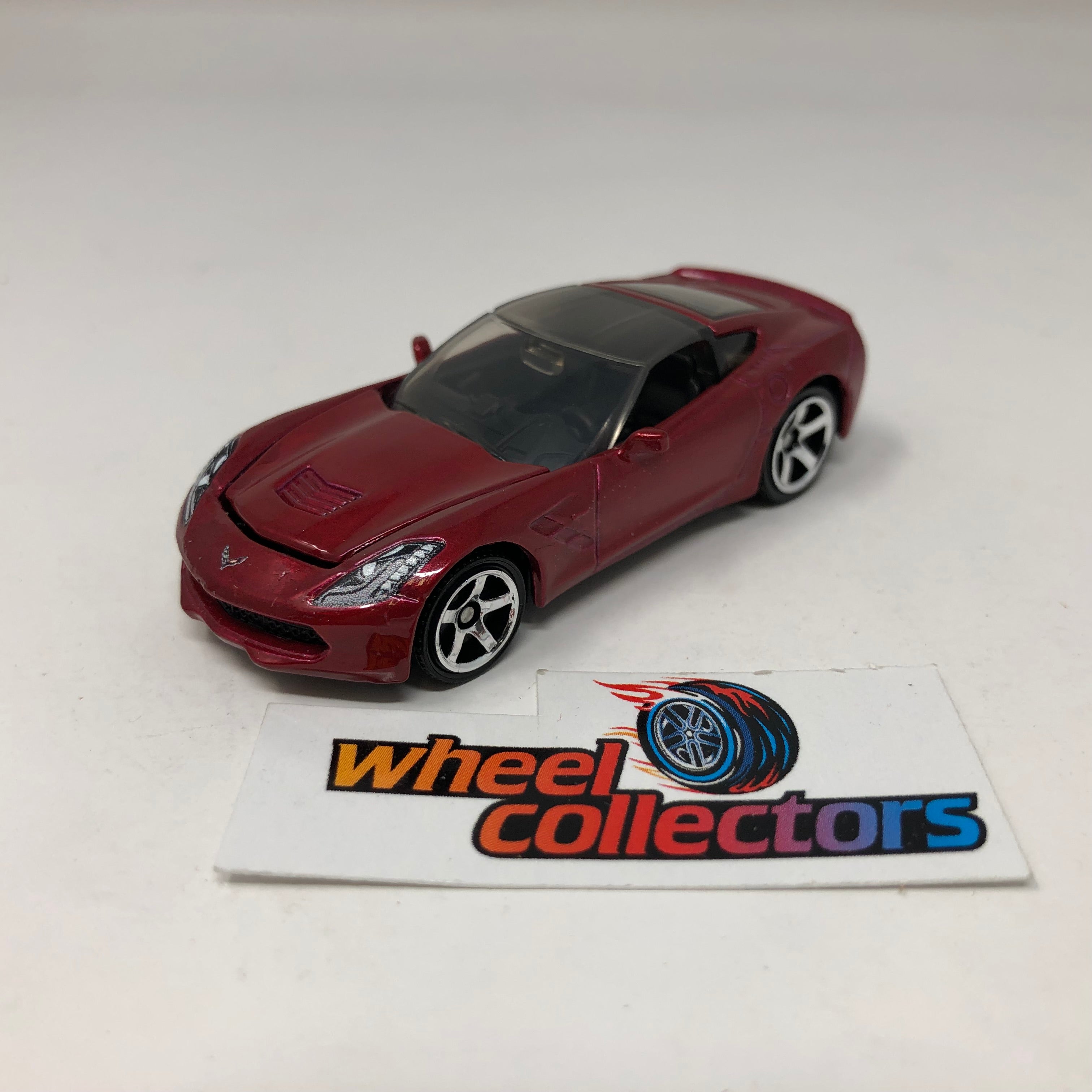 '16 Corvette Stingray w/ Opening Hood * Matchboxx Moving Parts Loose 1 ...