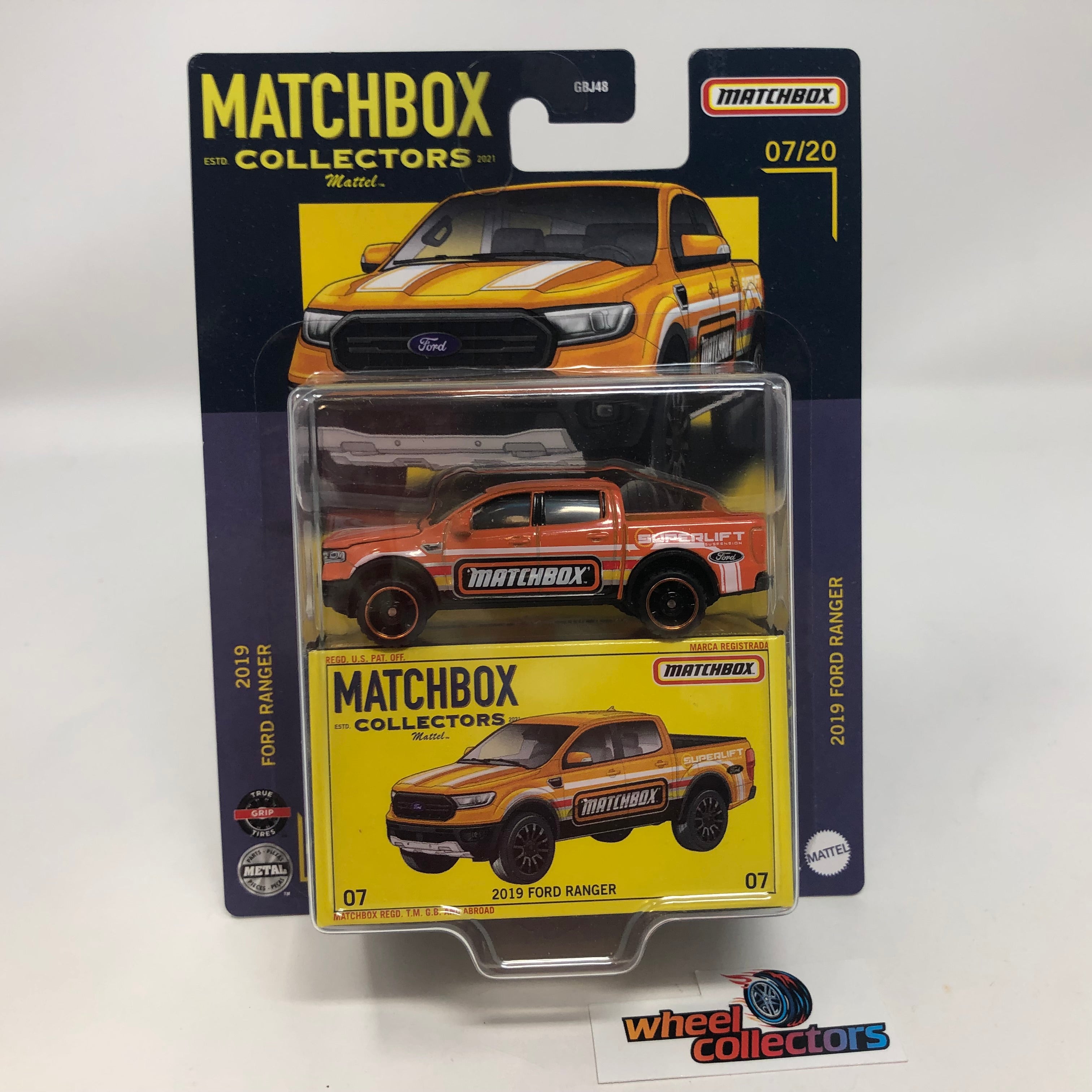 2019 Ford Ranger * Matchbox Collectors Series – Wheelcollectors LLC