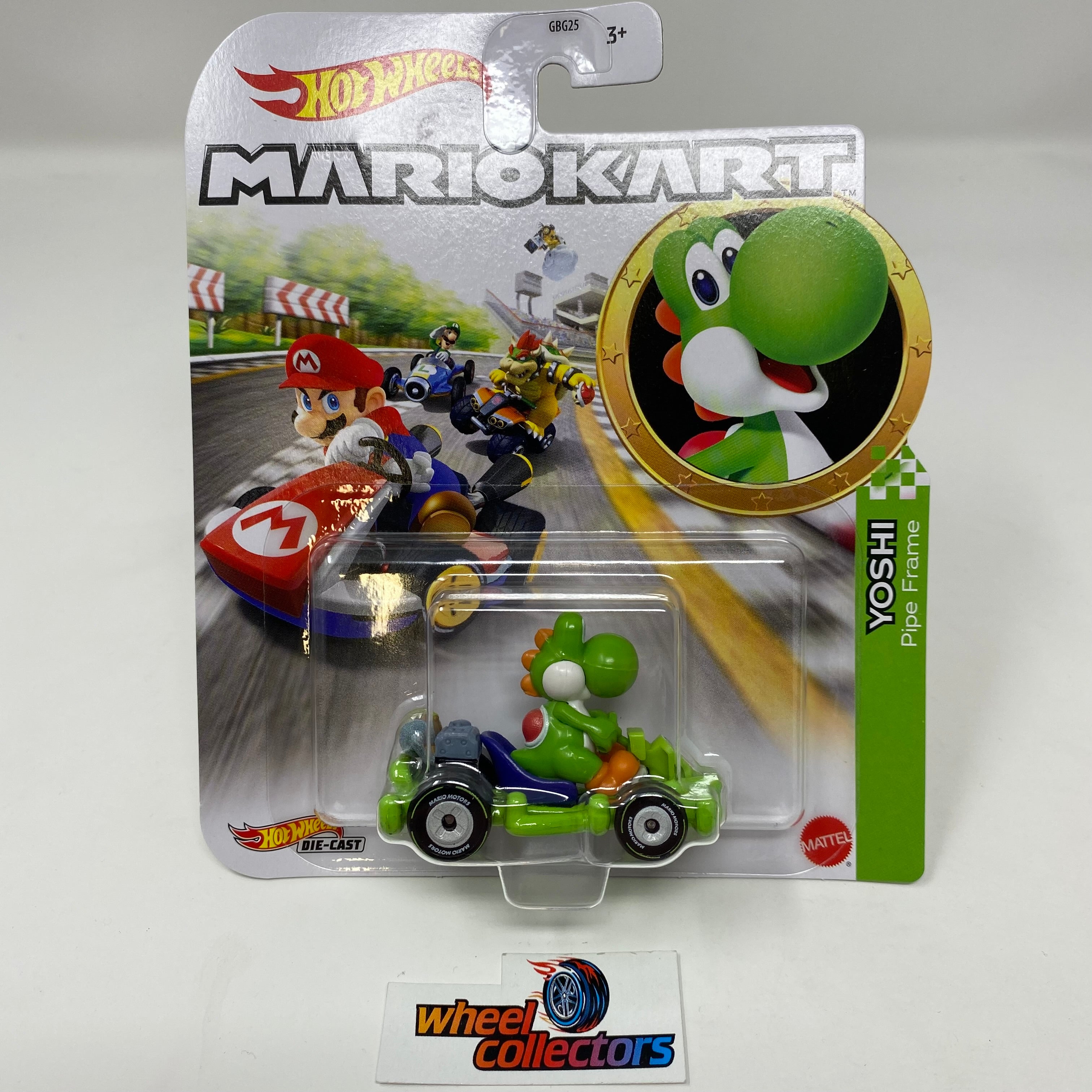 Yoshi Pipe Frame * Hot Wheels MARIO KART Nintendo – Wheelcollectors LLC